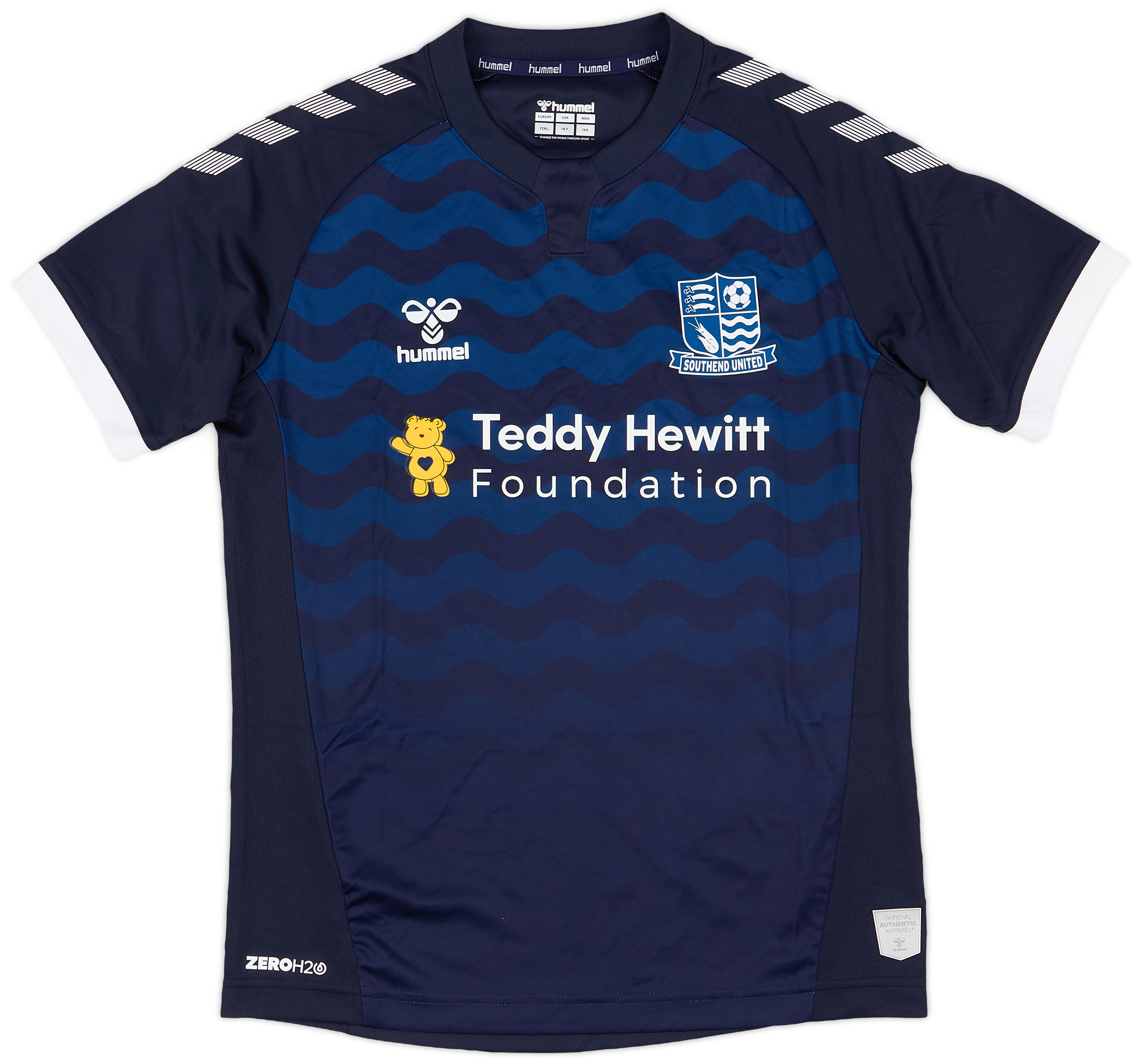 2020-21 Southend United Home Shirt - 8/10 - (XL.Boys)