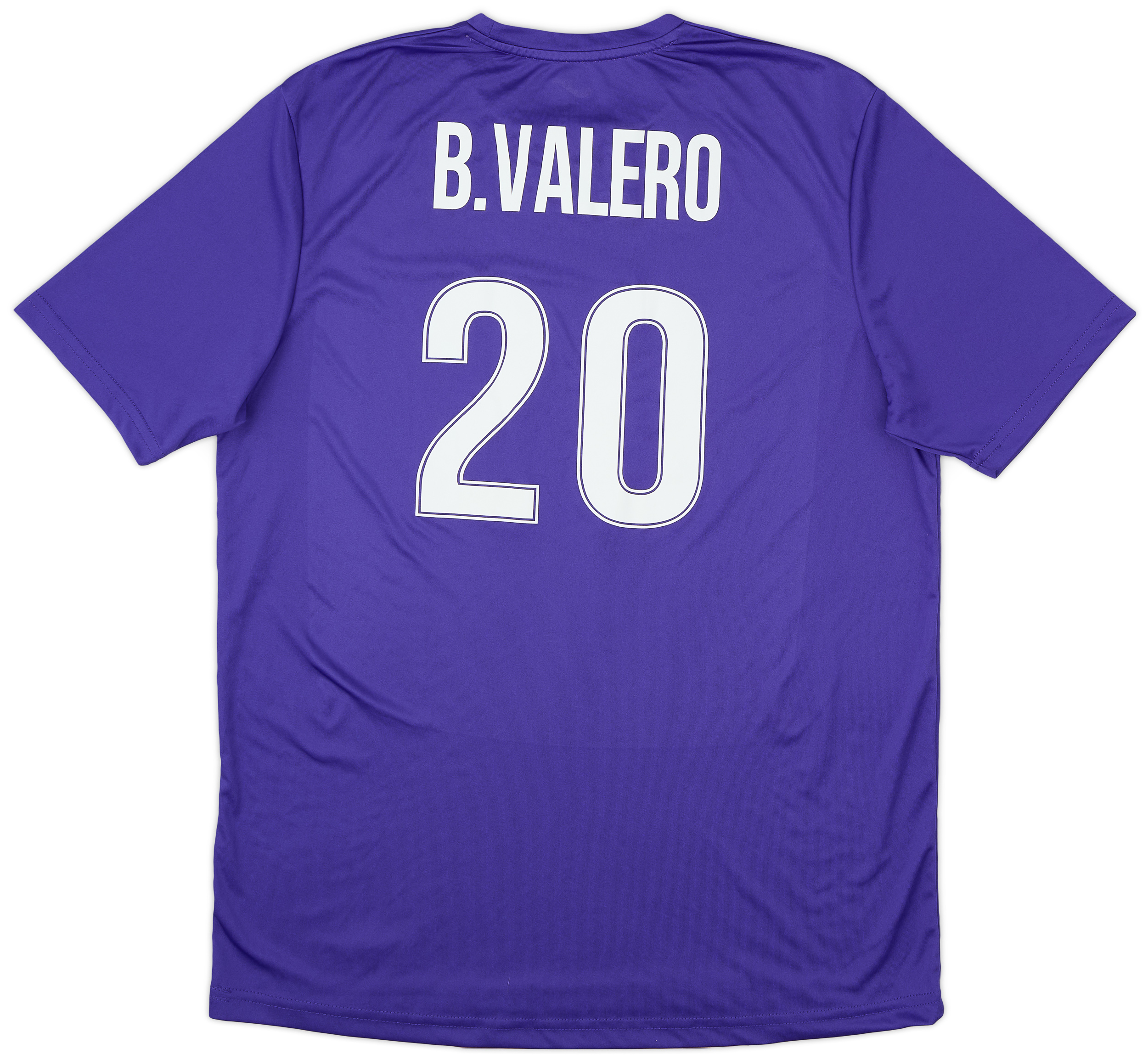 2012-13 Fiorentina Joma Training Shirt B. Valero #20 - 9/10 - (M)