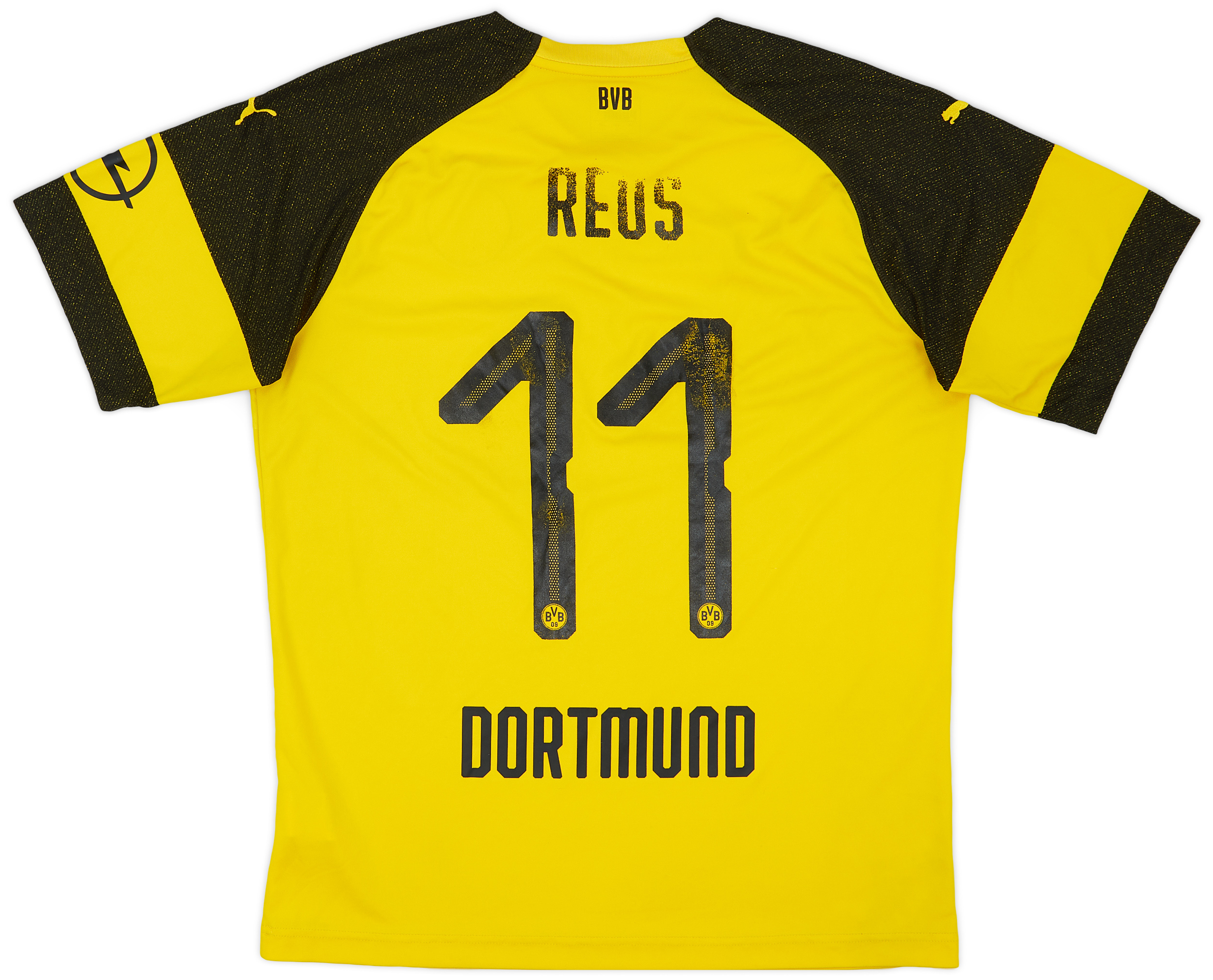 2018-19 Borussia Dortmund Home Shirt Reus #11 - 4/10 - (L)