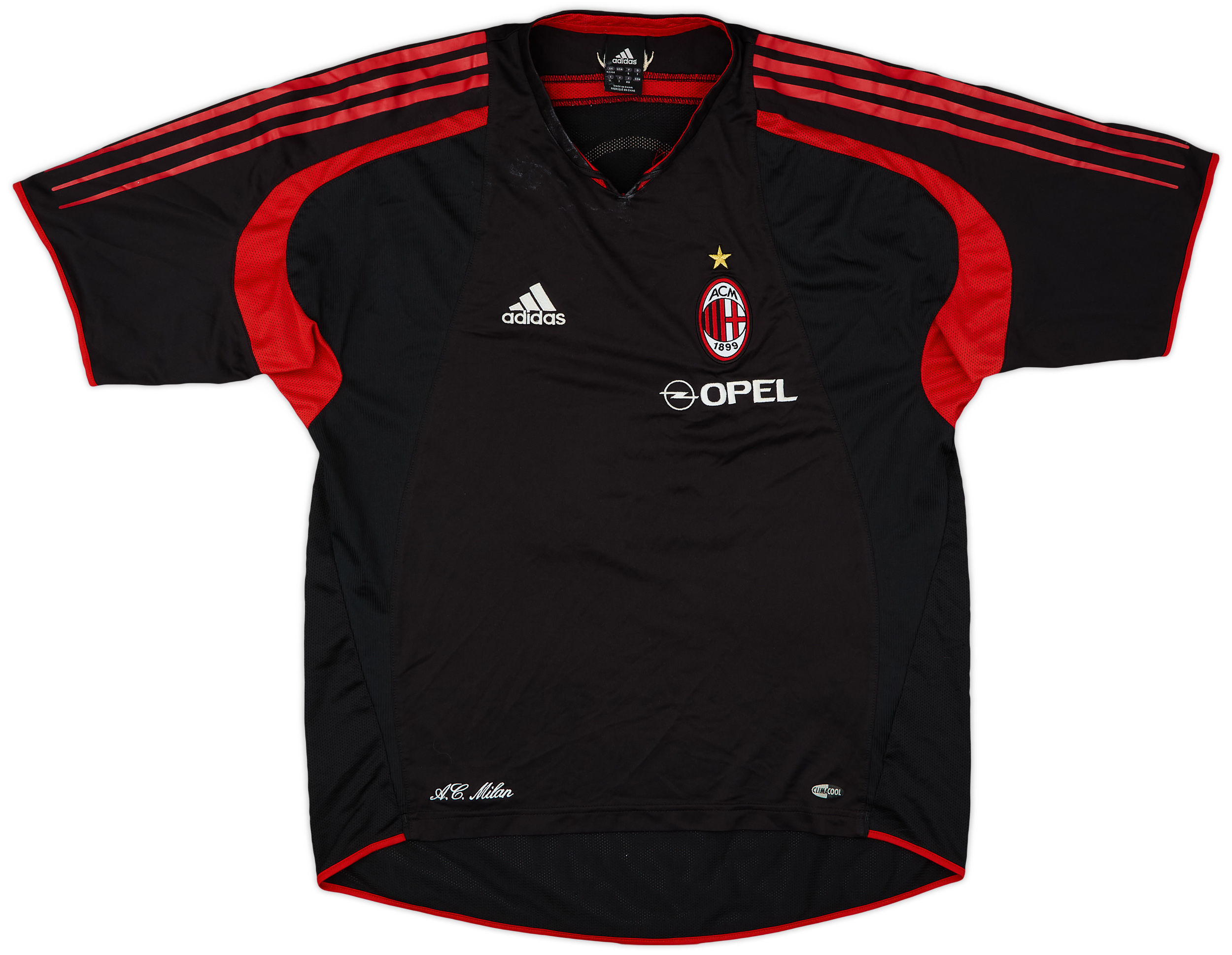 2004-05 AC Milan adidas Training Shirt - 6/10 - (L)