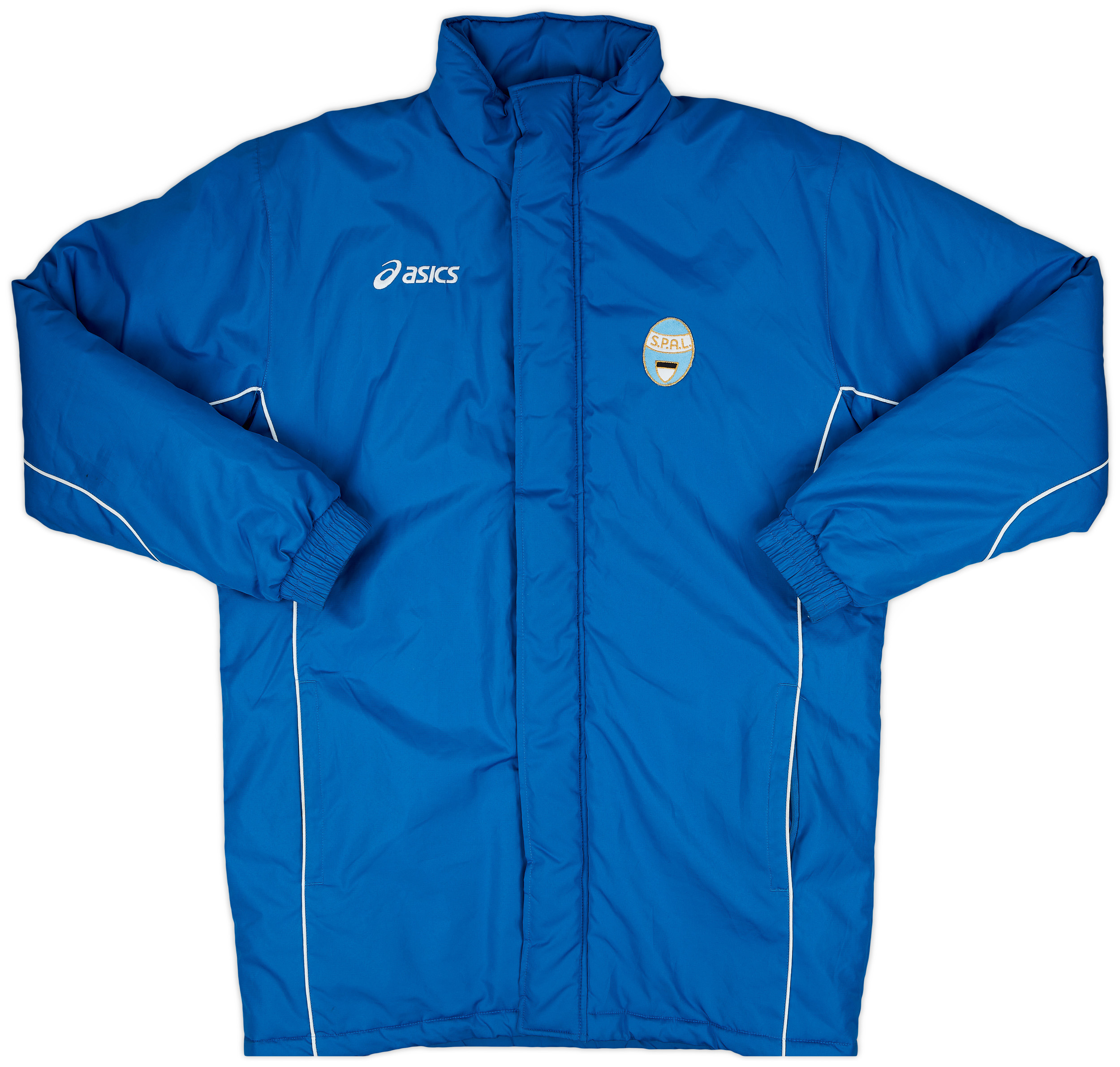 2000-01 SPAL Asics Padded Bench Coat - 4/10 - (L)