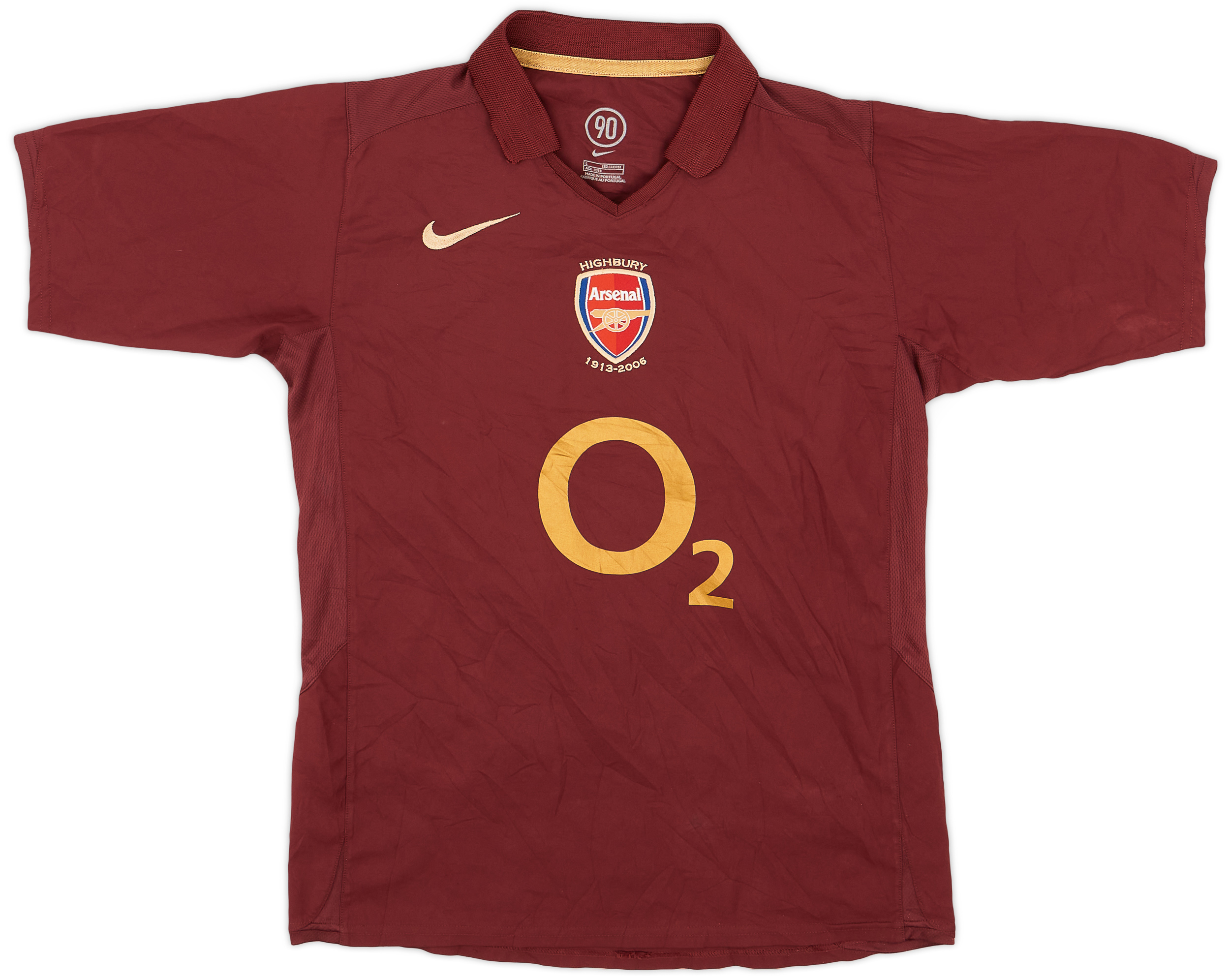 2005-06 Arsenal Home Shirt - 9/10 - (L.Boys)
