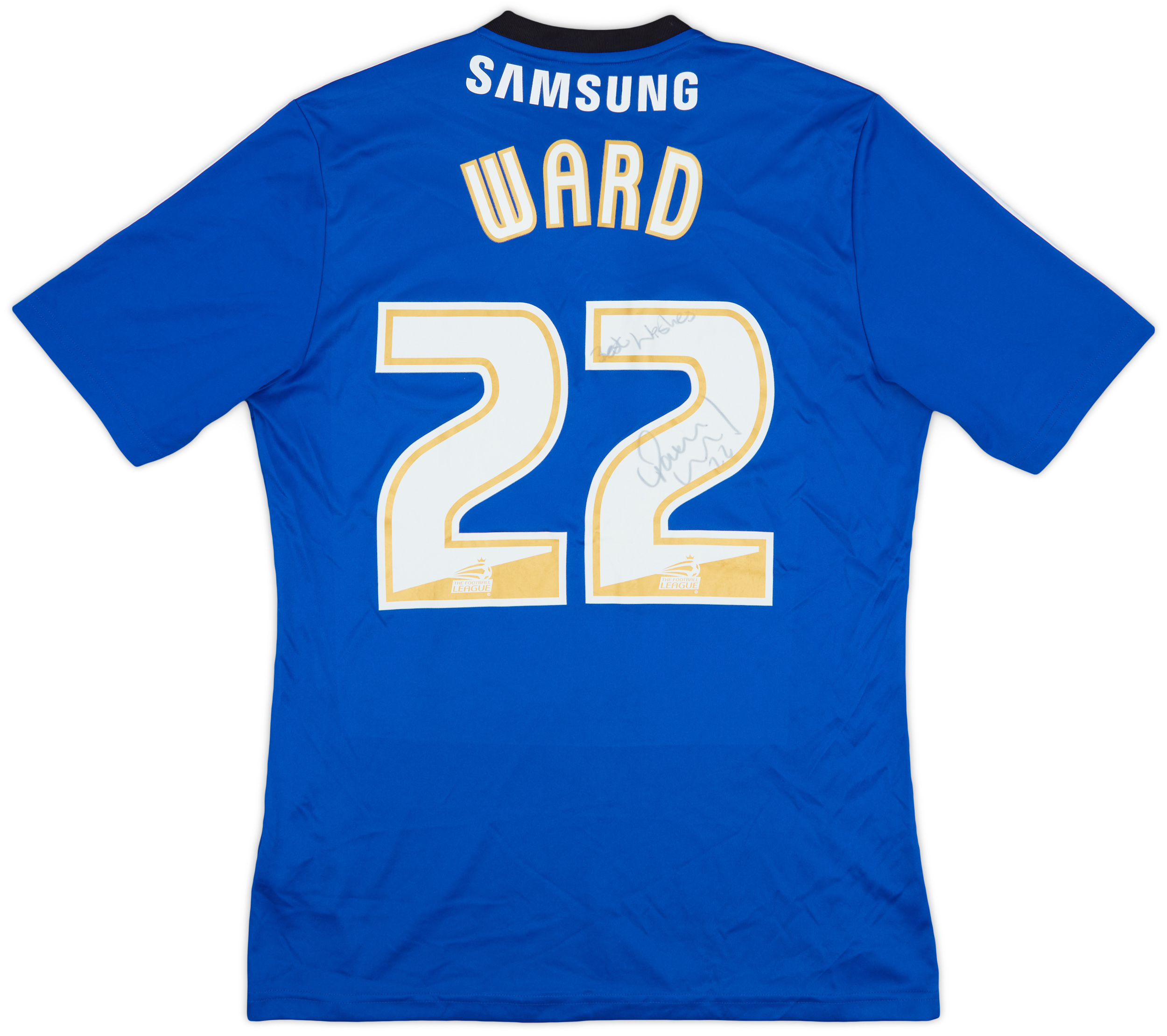 2013-14 Swindon Town Signed Away Shirt Ward #22 - 9/10 - (M)