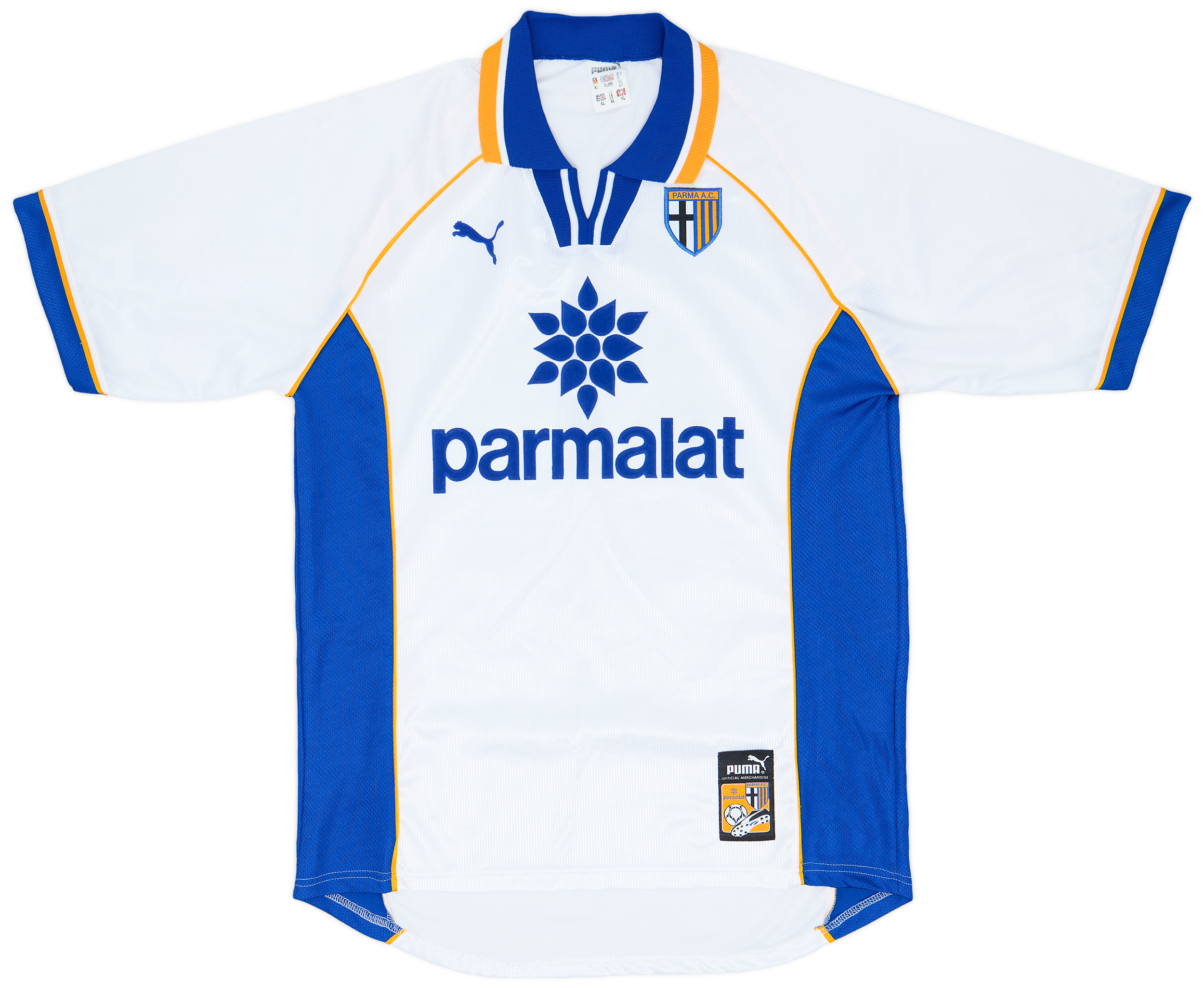 1997-98 Parma Home Shirt - 9/10 - (XL)