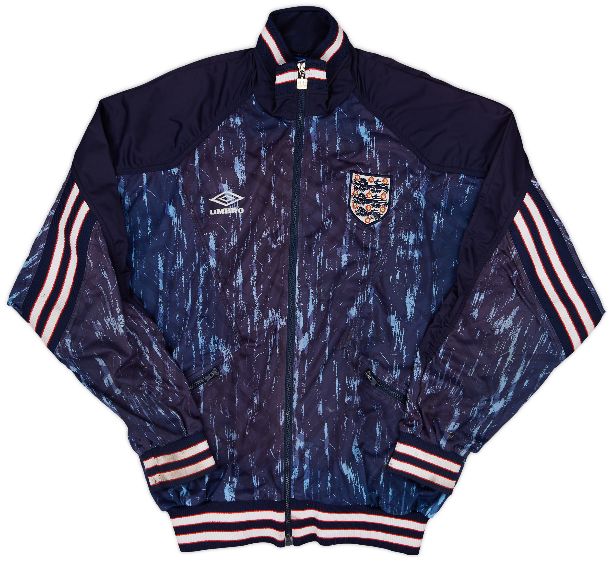 1994-96 England Umbro Track Jacket - 6/10 - (L)