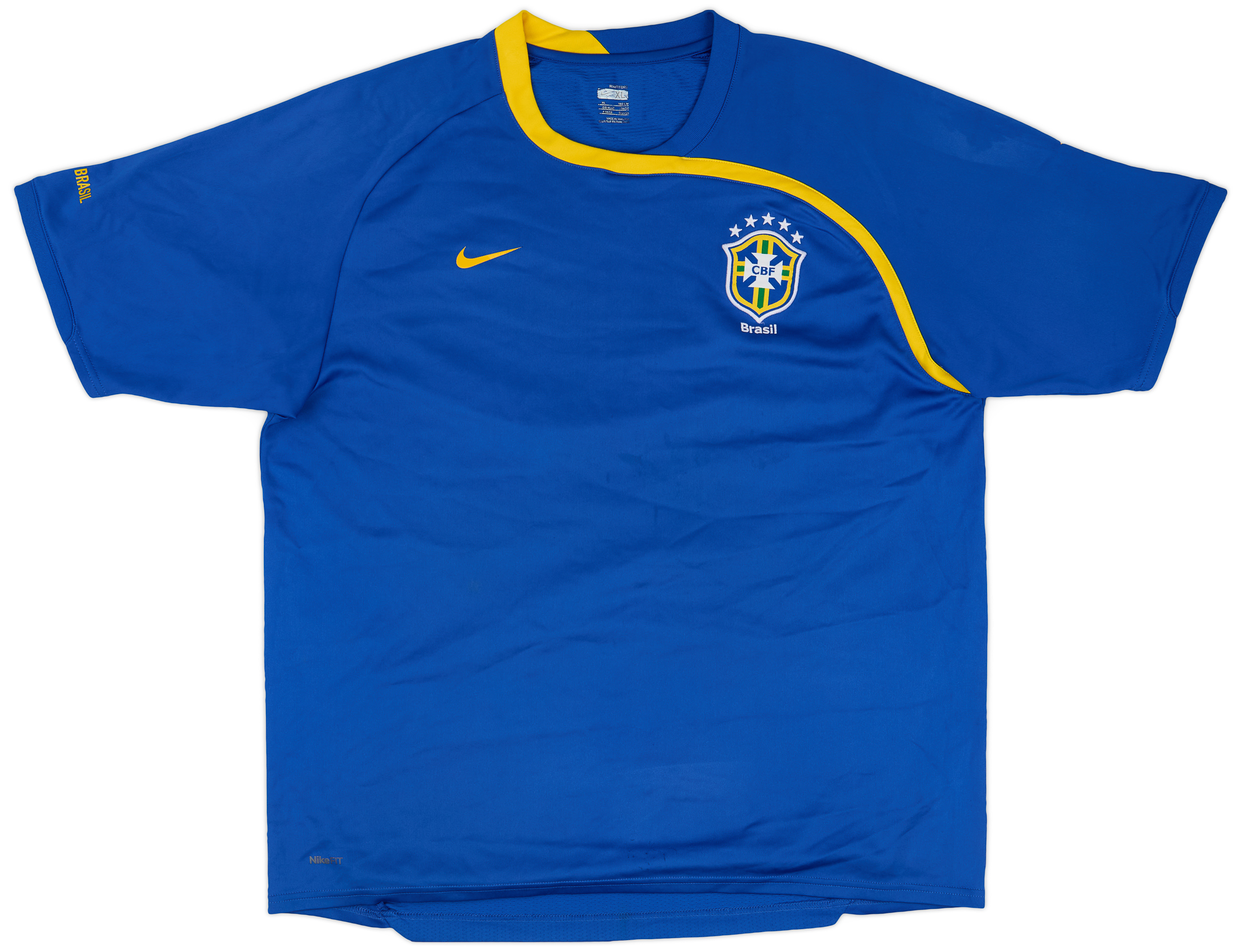 2008-09 Brazil Nike Training Shirt - 7/10 - (XL)