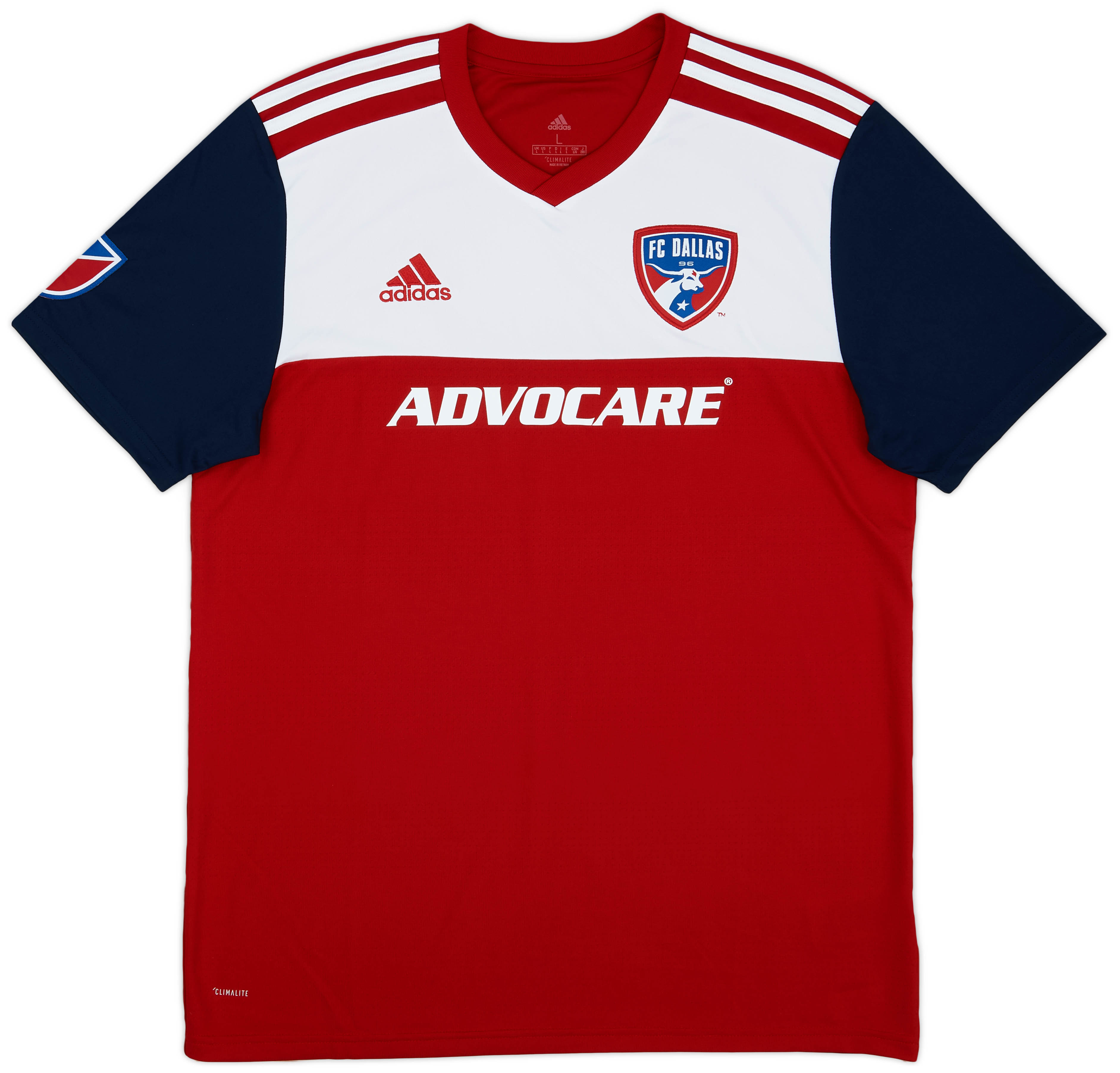 2018-19 FC Dallas Home Shirt - 9/10 - (L)