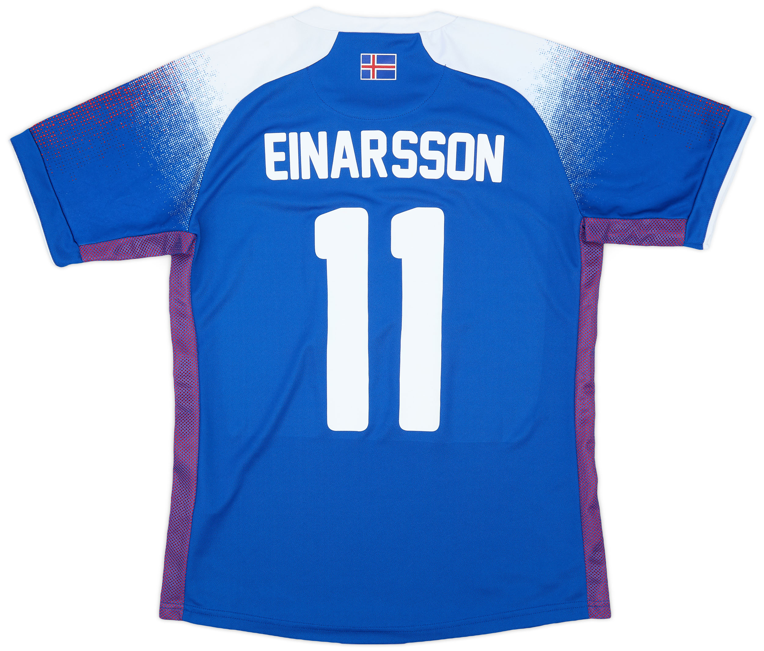 2018-19 Iceland Home Shirt Einarsson #11 - 9/10 - (S)