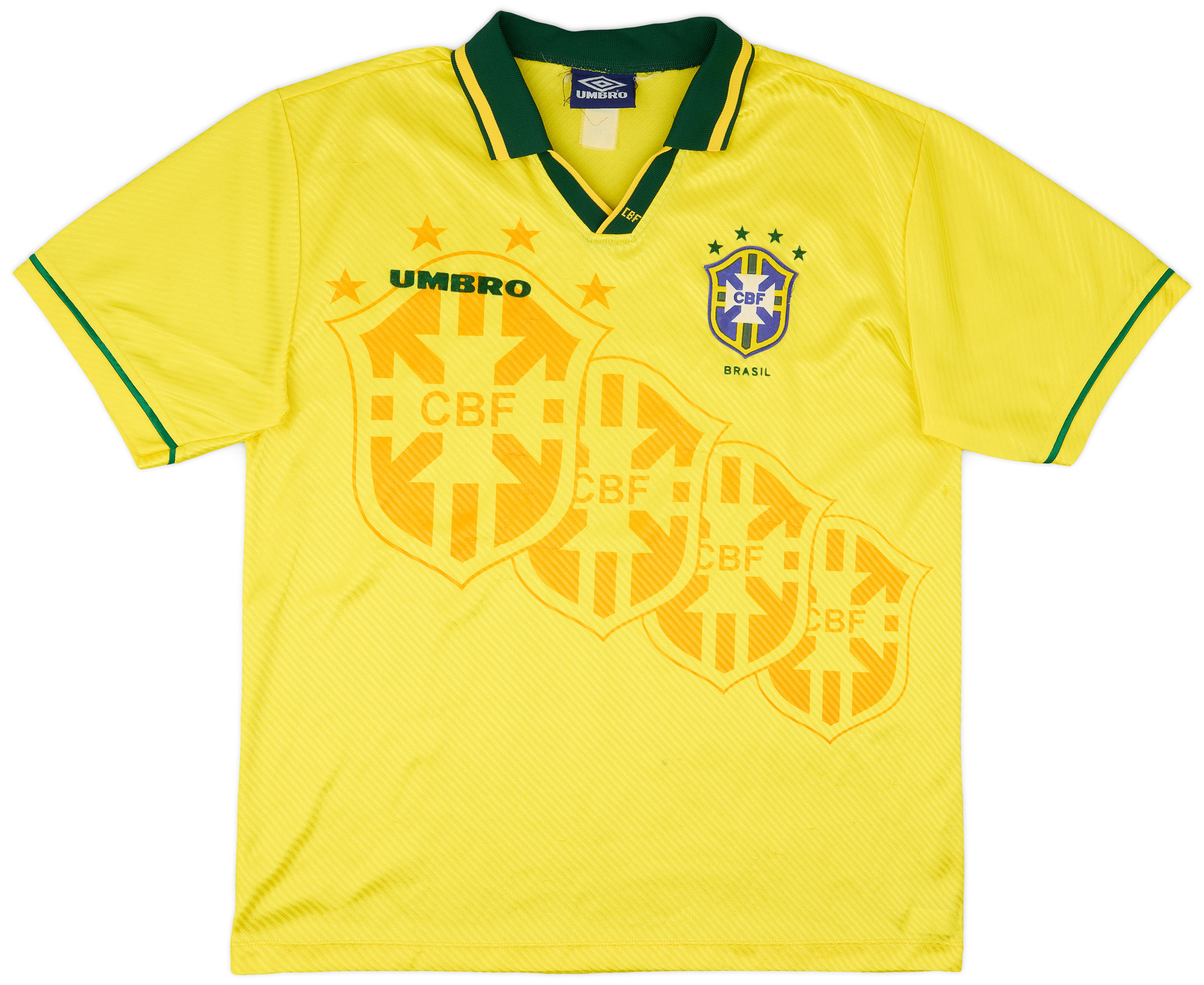 1994 Brazil Home Shirt - 9/10 - (XL)