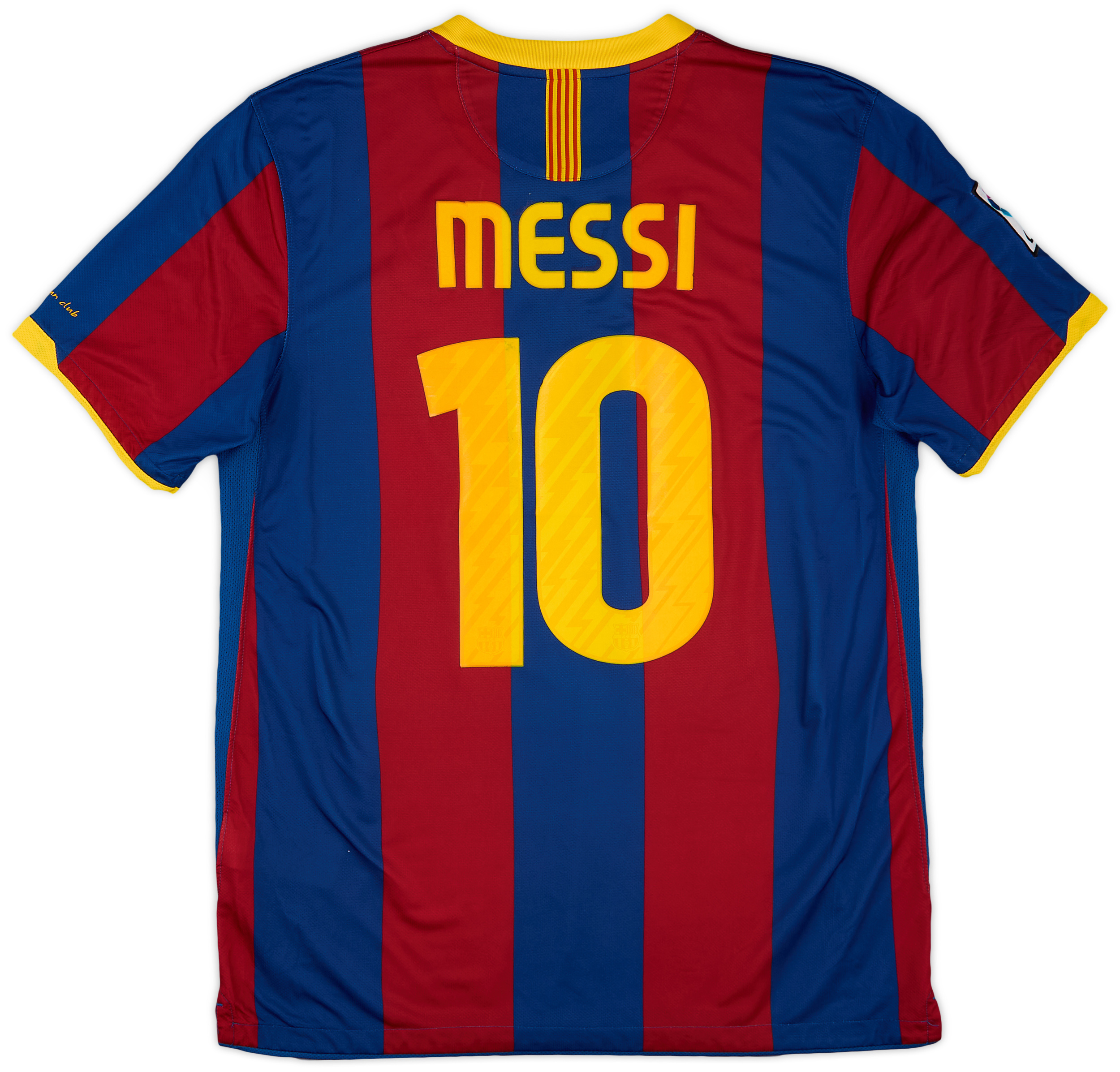 2010-11 Barcelona Home Shirt Messi #10 - 7/10 - (L)