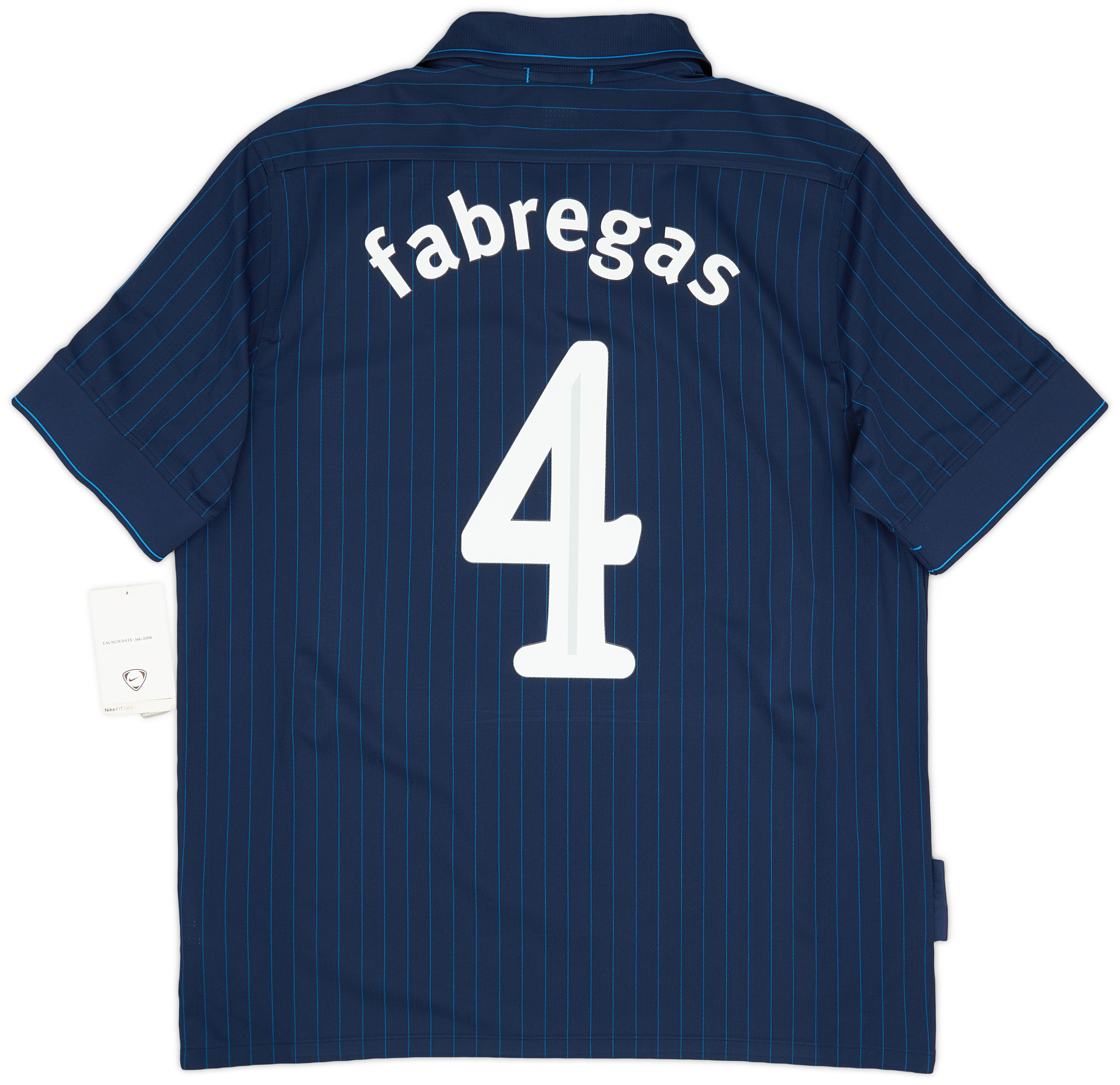 2009-10 Arsenal Away Shirt Fabregas #4 (L)