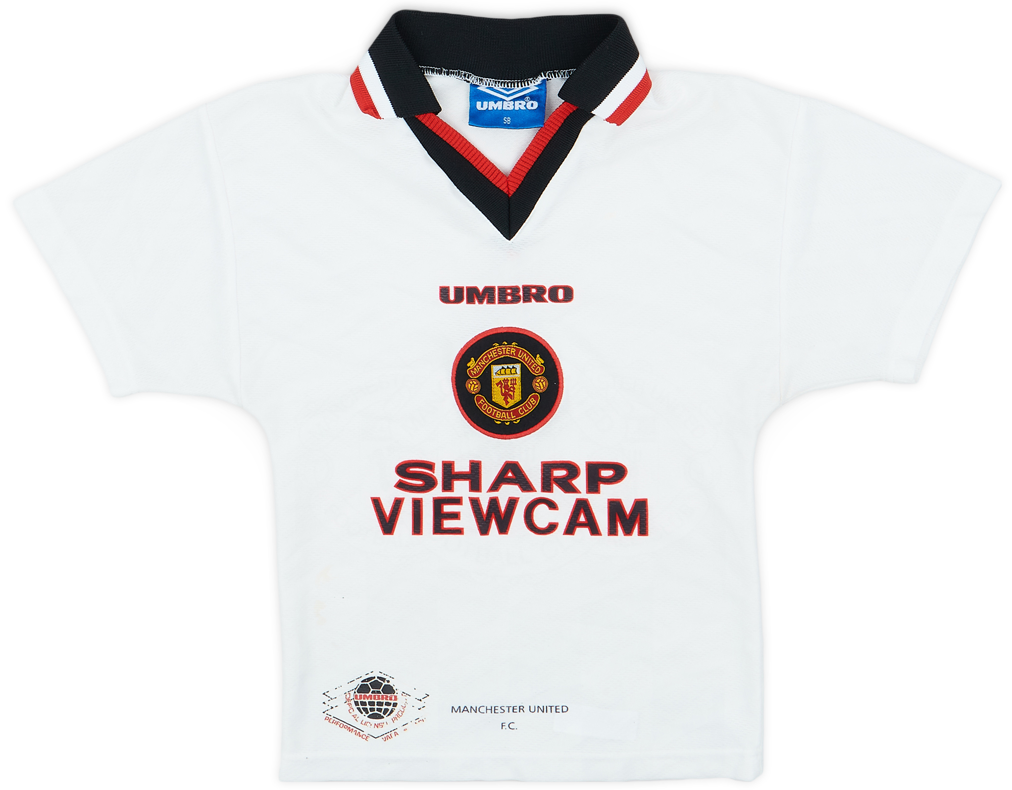 1996-97 Manchester United Away Shirt - 6/10 - (S.Boys)