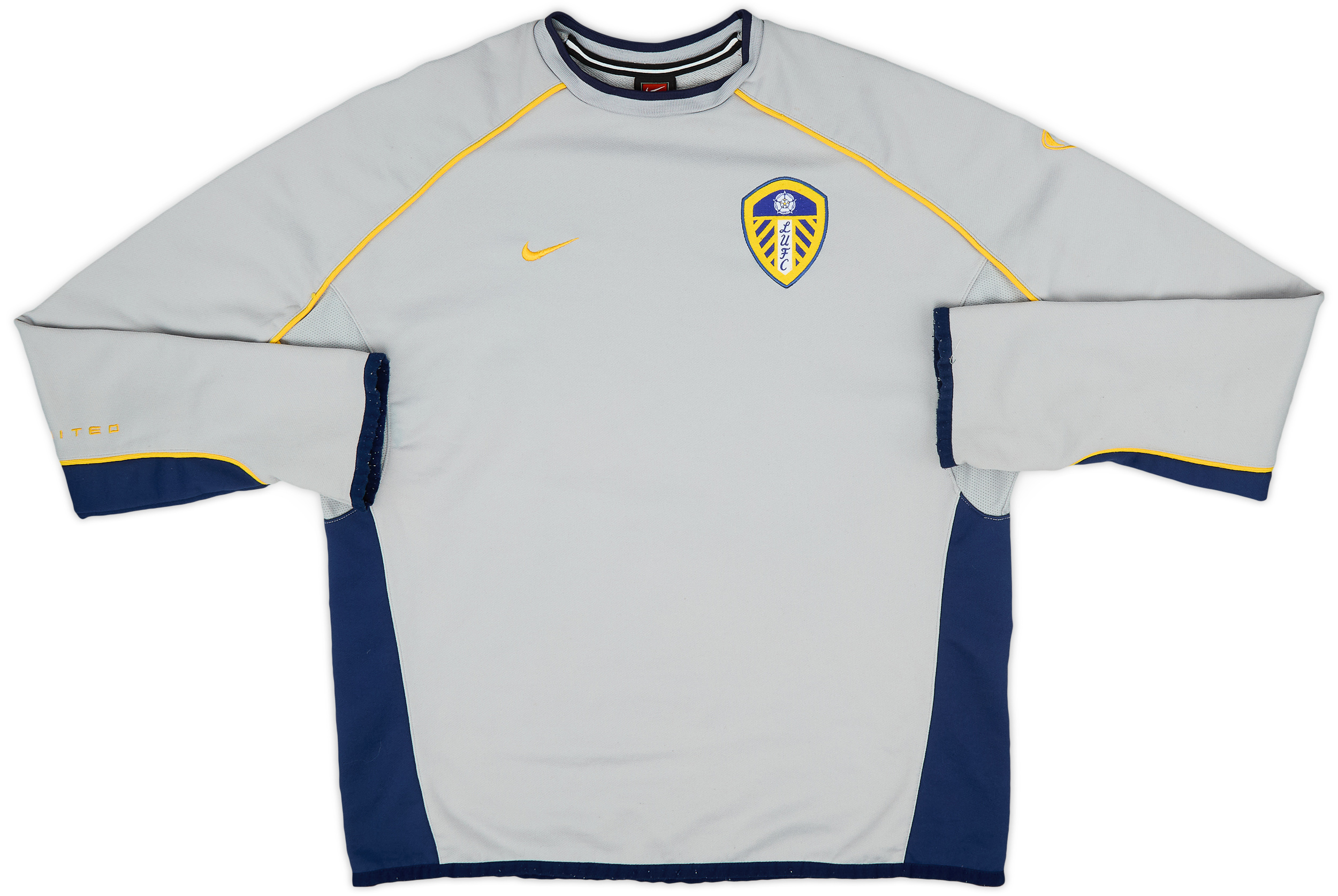 2001-02 Leeds Nike Sweat Top - 8/10 - (L)