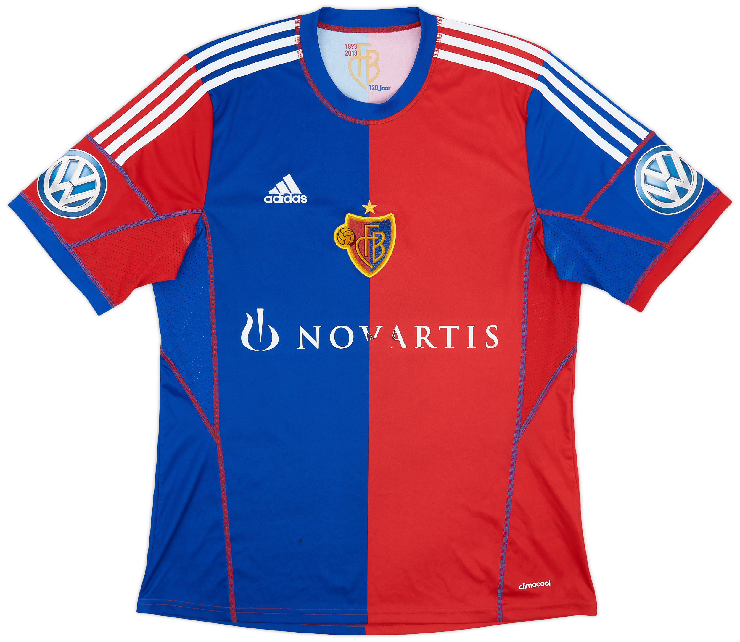 2013-14 FC Basel Home Shirt - 5/10 - (L)