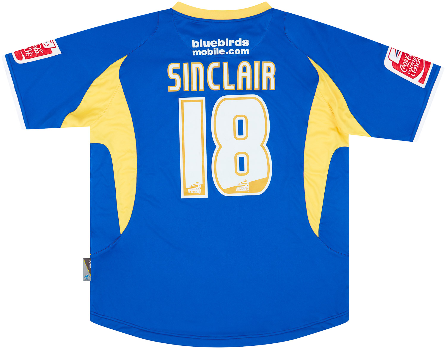 Trevor Sinclair Retro Jersey: Vintage shirt for Football History