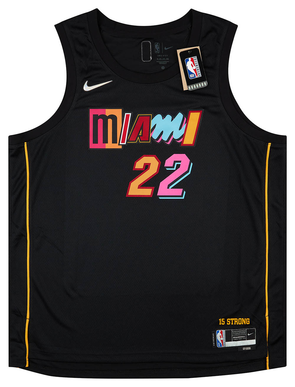 2021-22 Miami Heat Butler #22 Nike Swingman Alternate Jersey (XS)