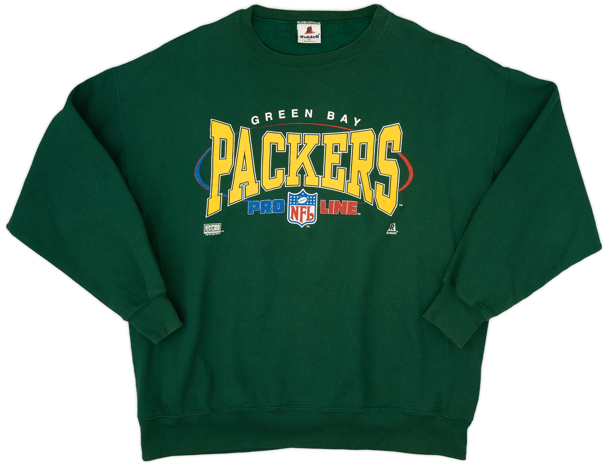 1995 Green Bay Packers Sweat Top (Excellent) XL
