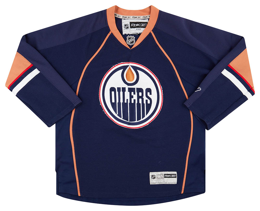 2007-11 Edmonton Oilers Reebok Home Jersey (Very Good) M