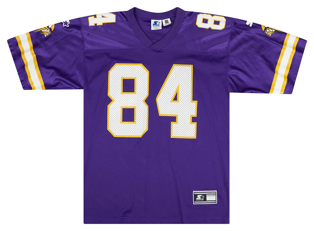 1998 Minnesota Vikings Moss #84 Starter Home Jersey (Excellent) L