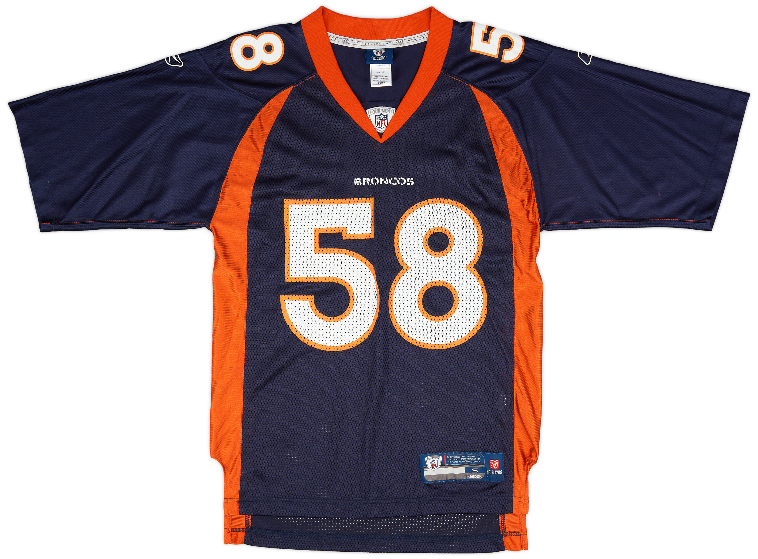2011 Denver Broncos Miller #58 Reebok On Field Home Jersey (Good) S
