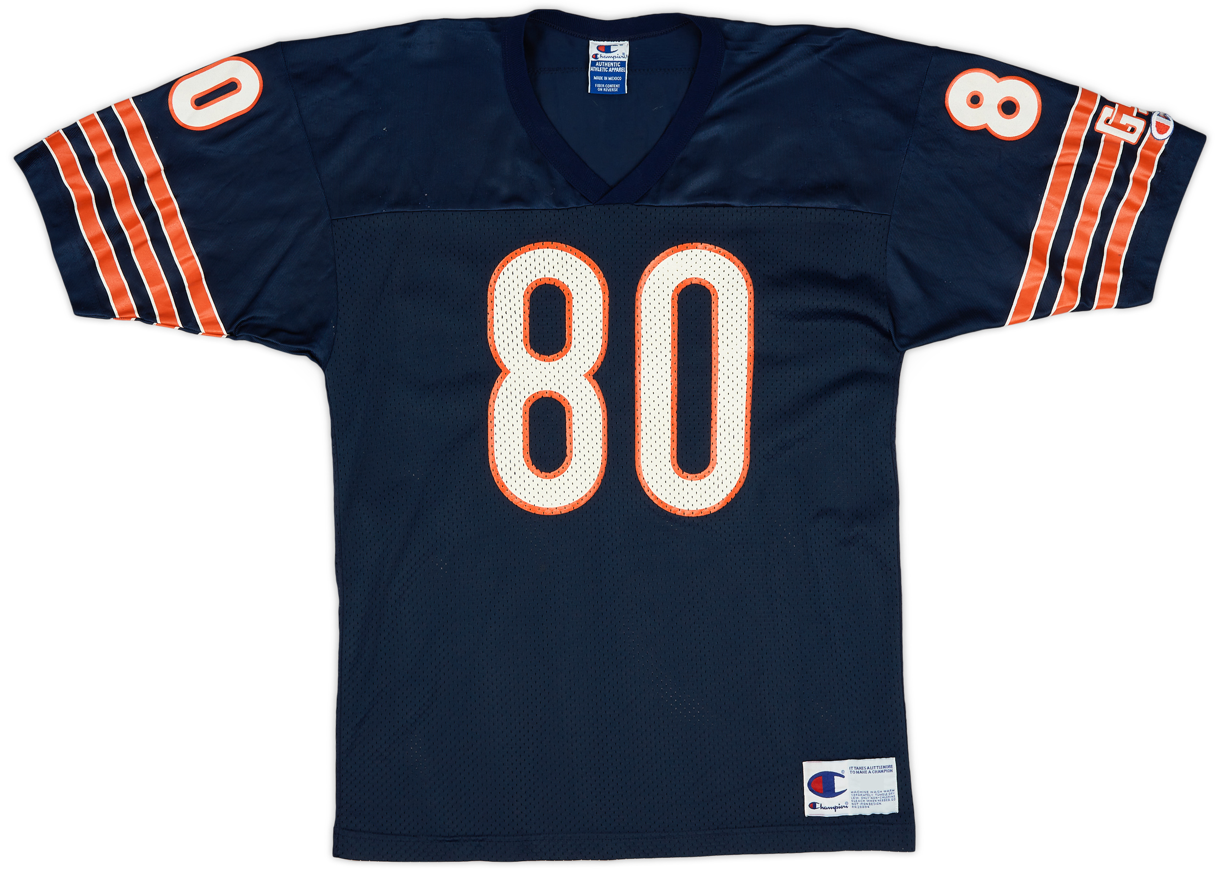 1993-96 Chicago Bears Conway #80 Champion Home Jersey (Very Good) M