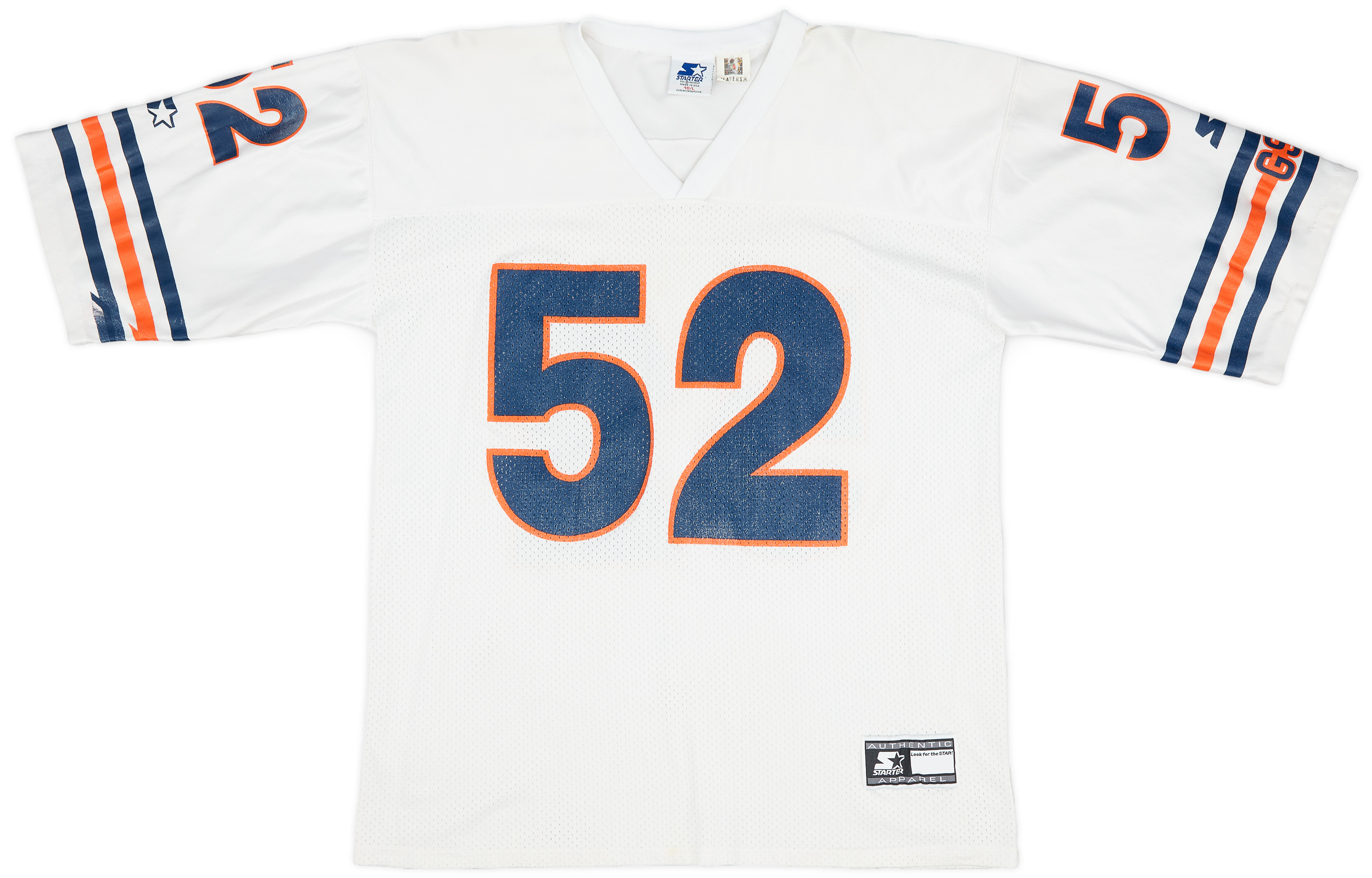 1996-97 Chicago Bears Cox #52 Starter Away Jersey (Very Good) L