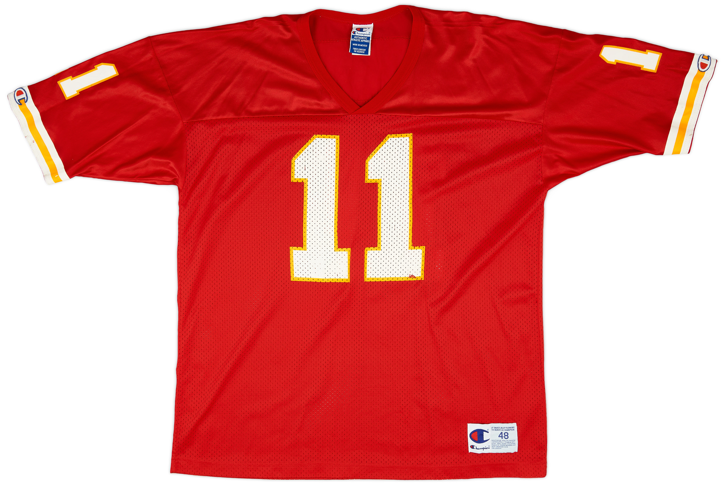 1997-98 Kansas City Chiefs Grbac #11 Champion Home Jersey (Good) XL