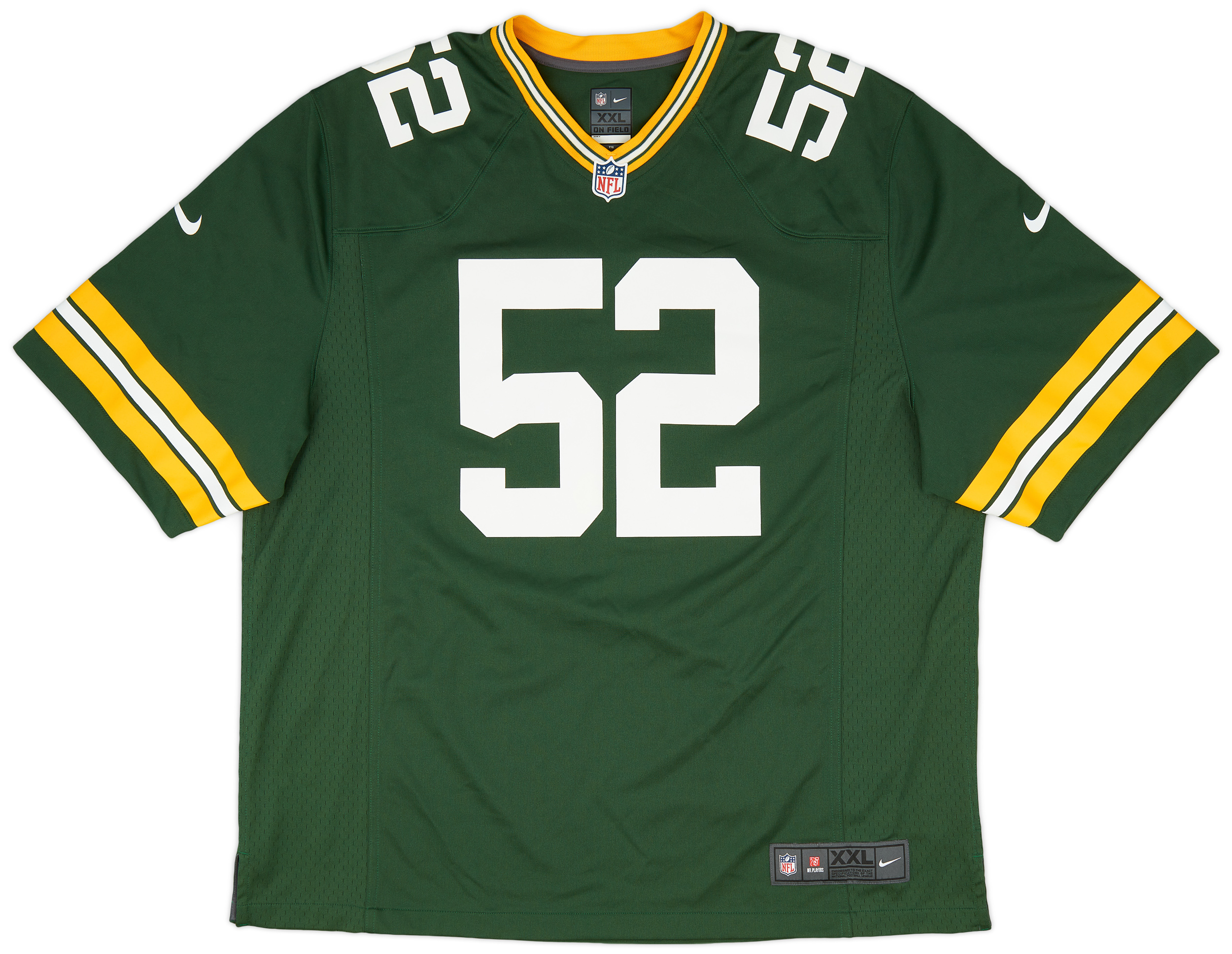 2012-18 Green Bay Packers Matthews #52 Nike Game Home Jersey (Excellent ...