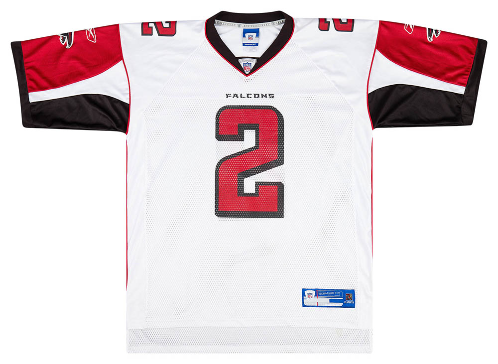 2008 Atlanta Falcons Ryan #2 Reebok On Field Away Jersey (Very Good) L
