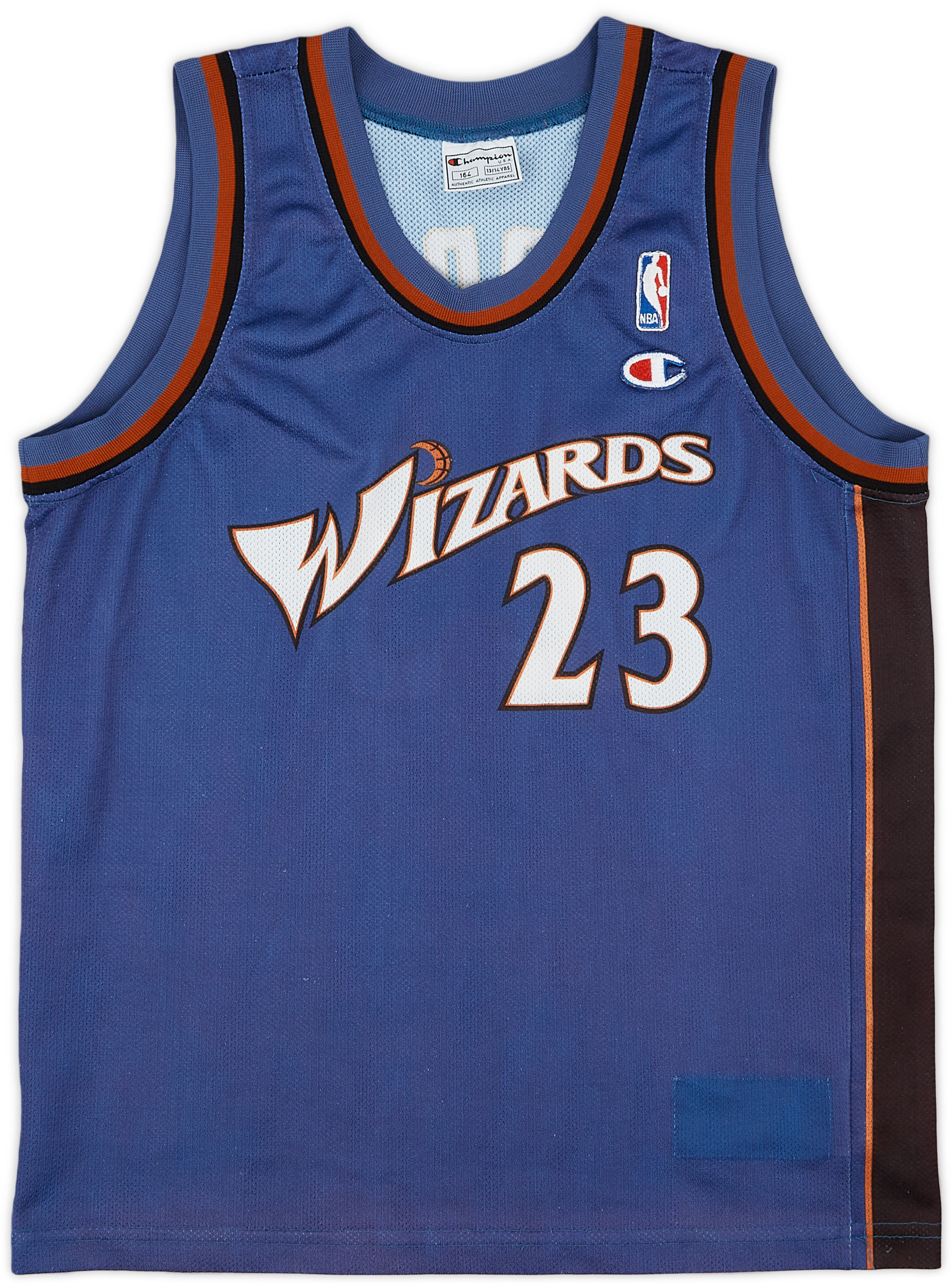 2001-03 Washington Wizards Jordan #23 Champion Away Jersey (Very Good ...