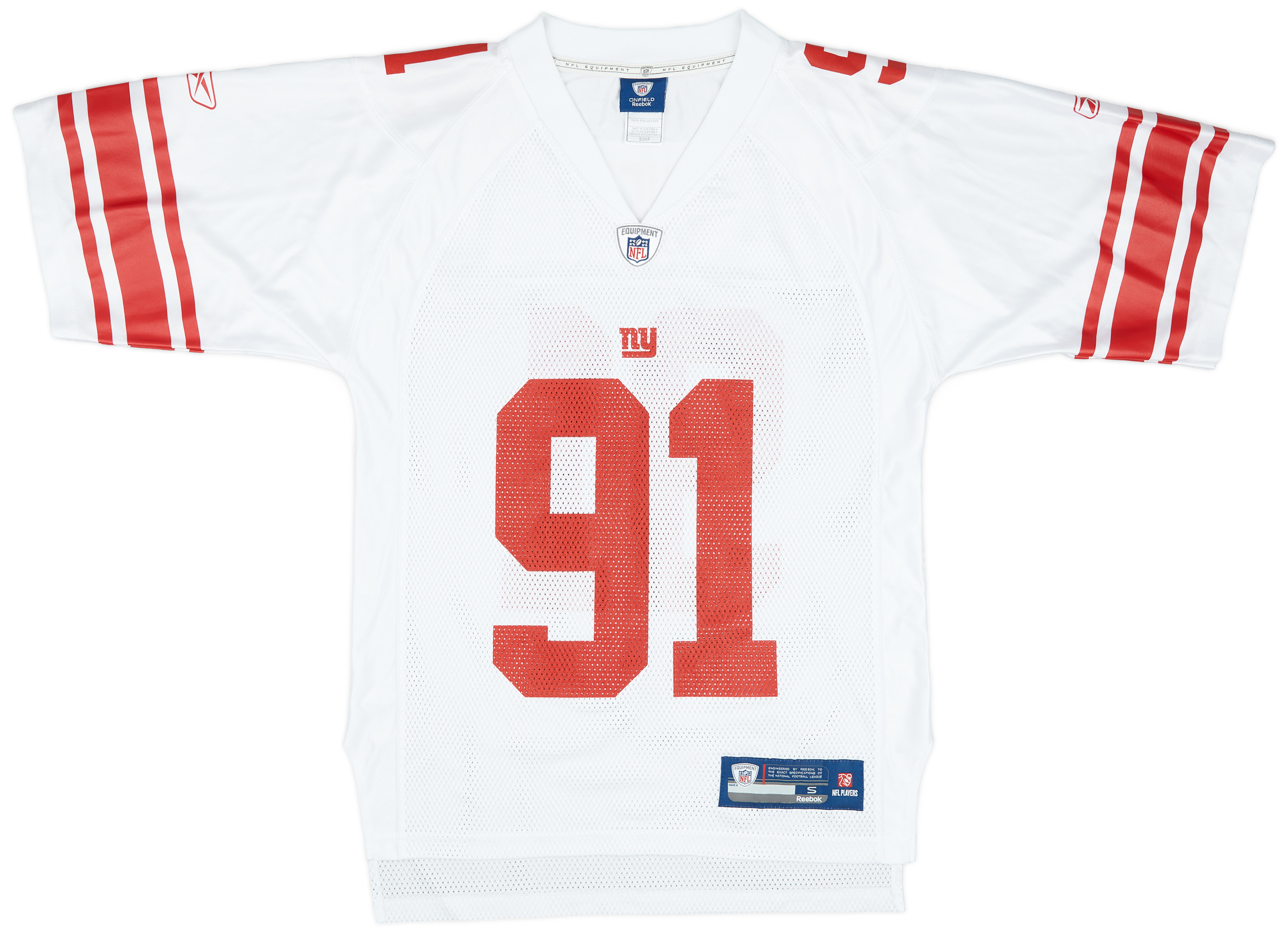 2009-11 New York Giants Tuck #91 Reebok On Field Away Jersey (Excellent) S
