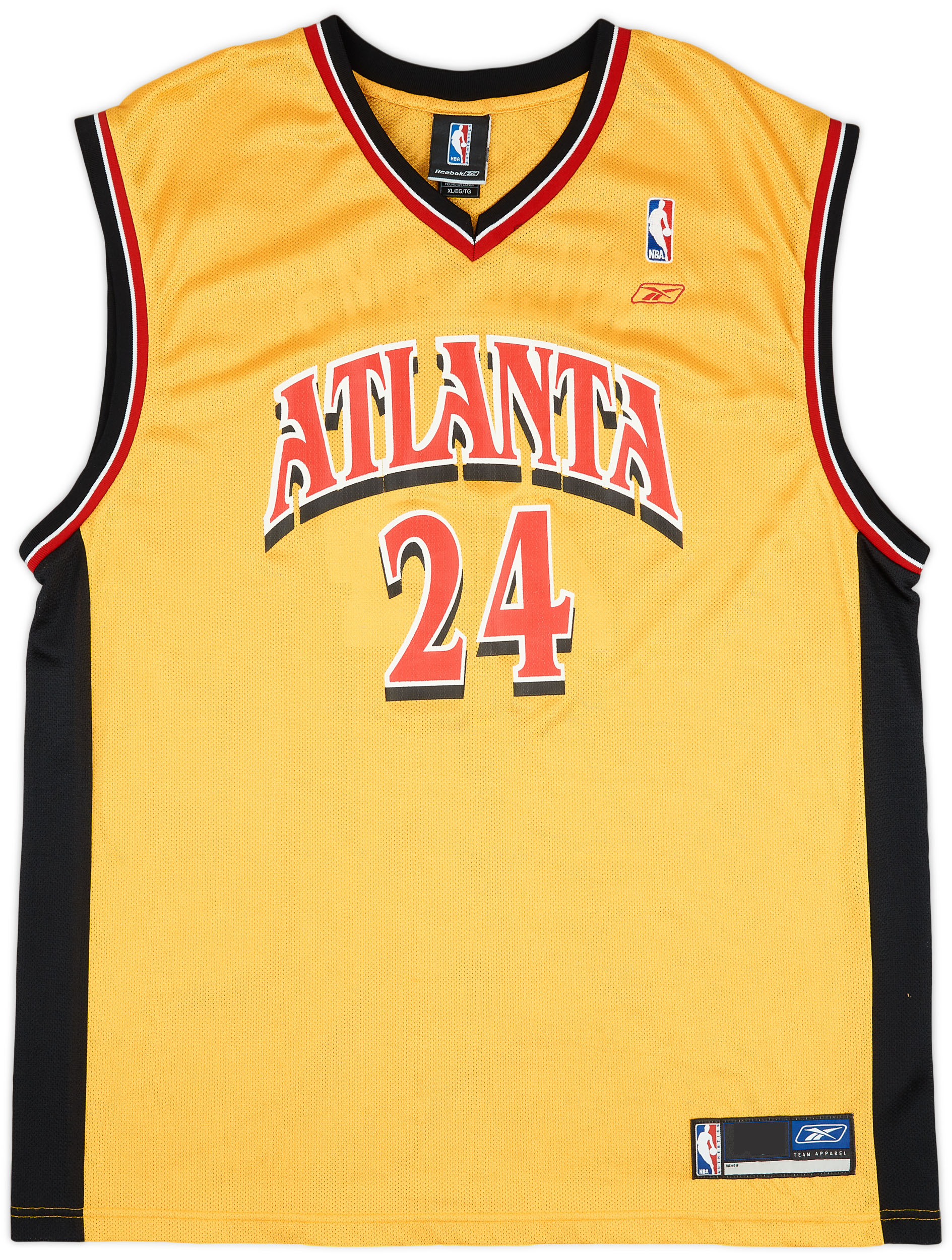 2005-06 Atlanta Hawks Williams #24 Reebok Alternate Jersey (Excellent) XL