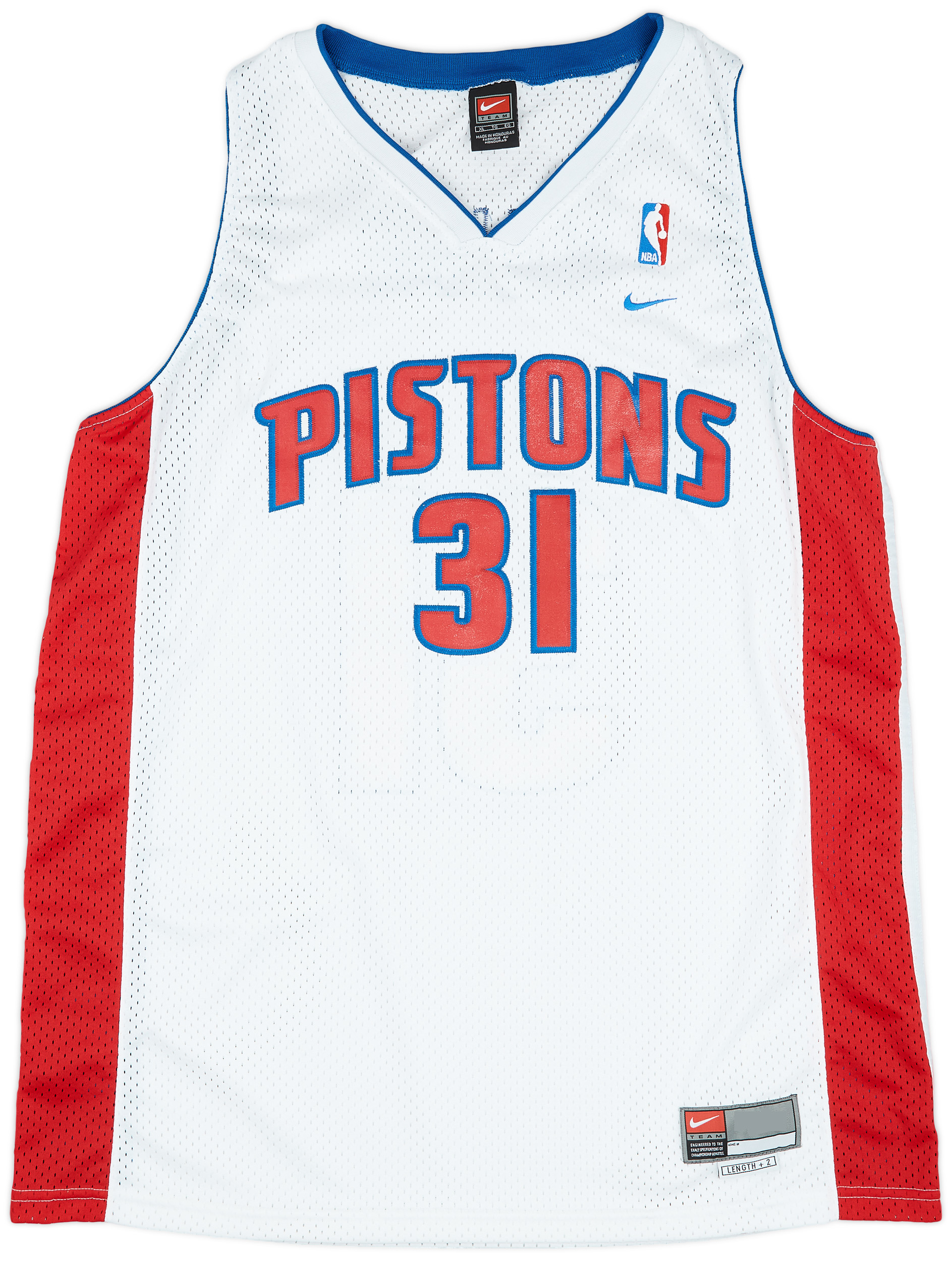 2003-04 Detroit Pistons Milicic #31 Nike Swingman Home Jersey (Very ...