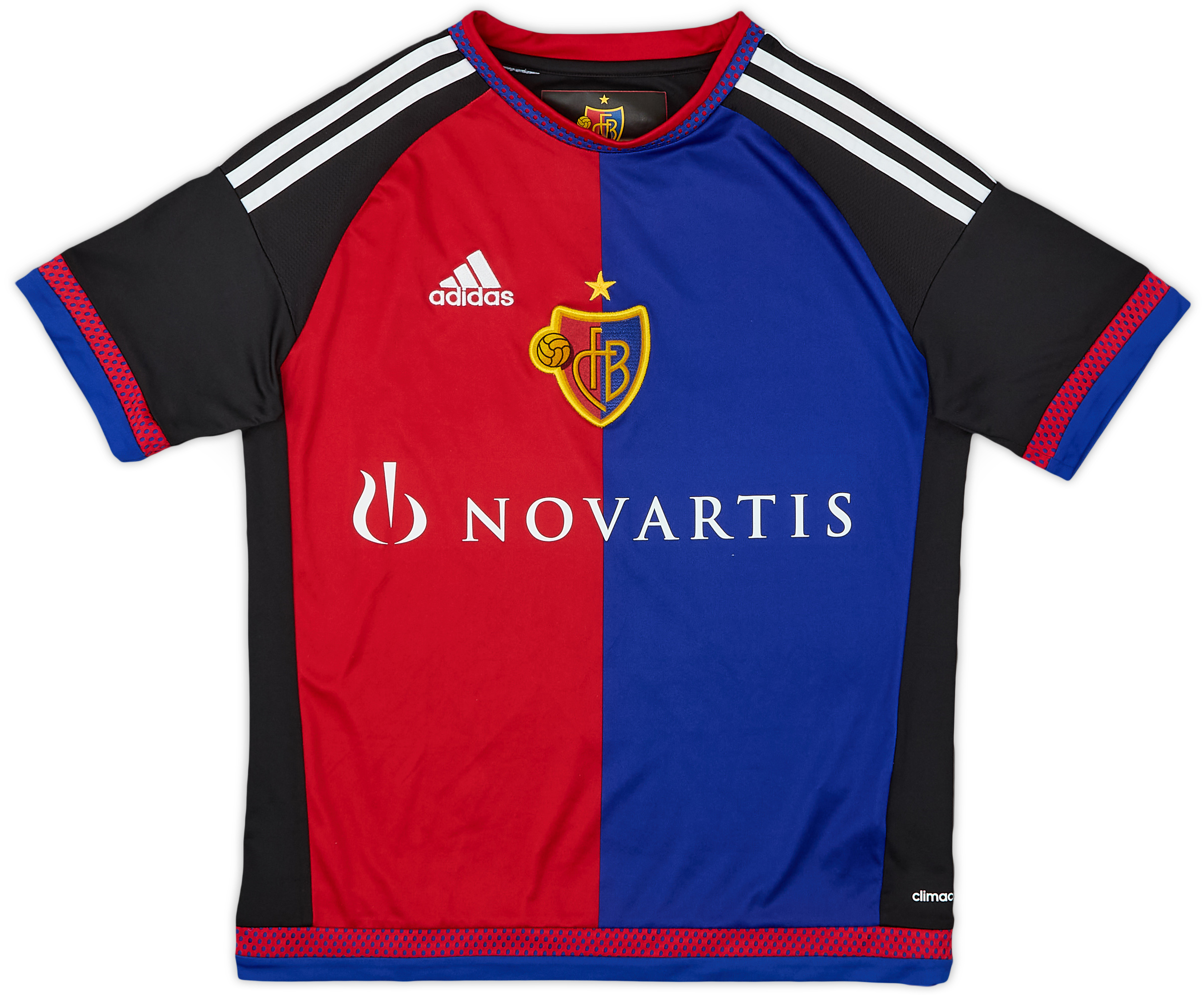 2015-16 FC Basel Home Shirt - 9/10 - (L.Boys)