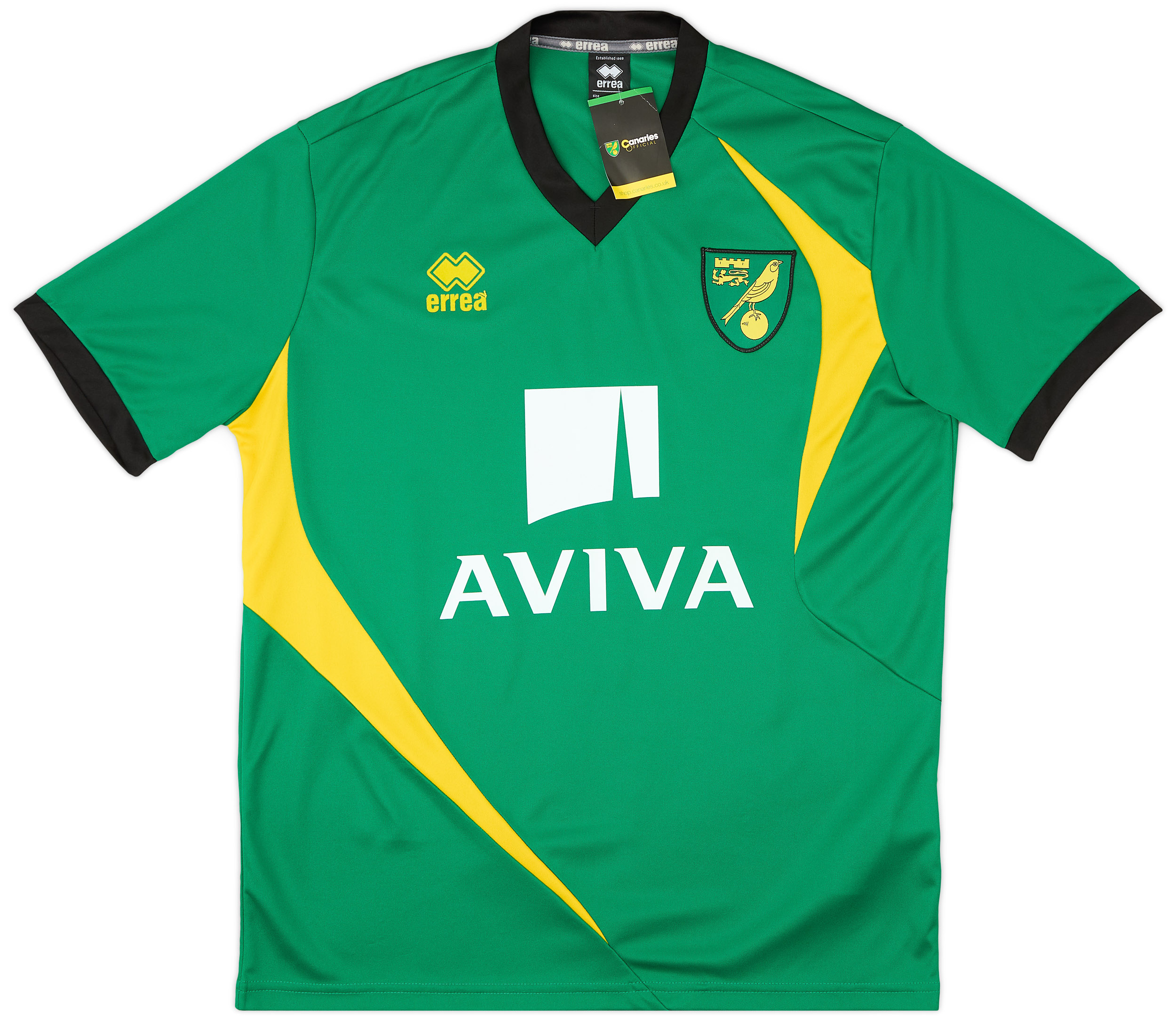 2014-15 Norwich Errea Training Shirt