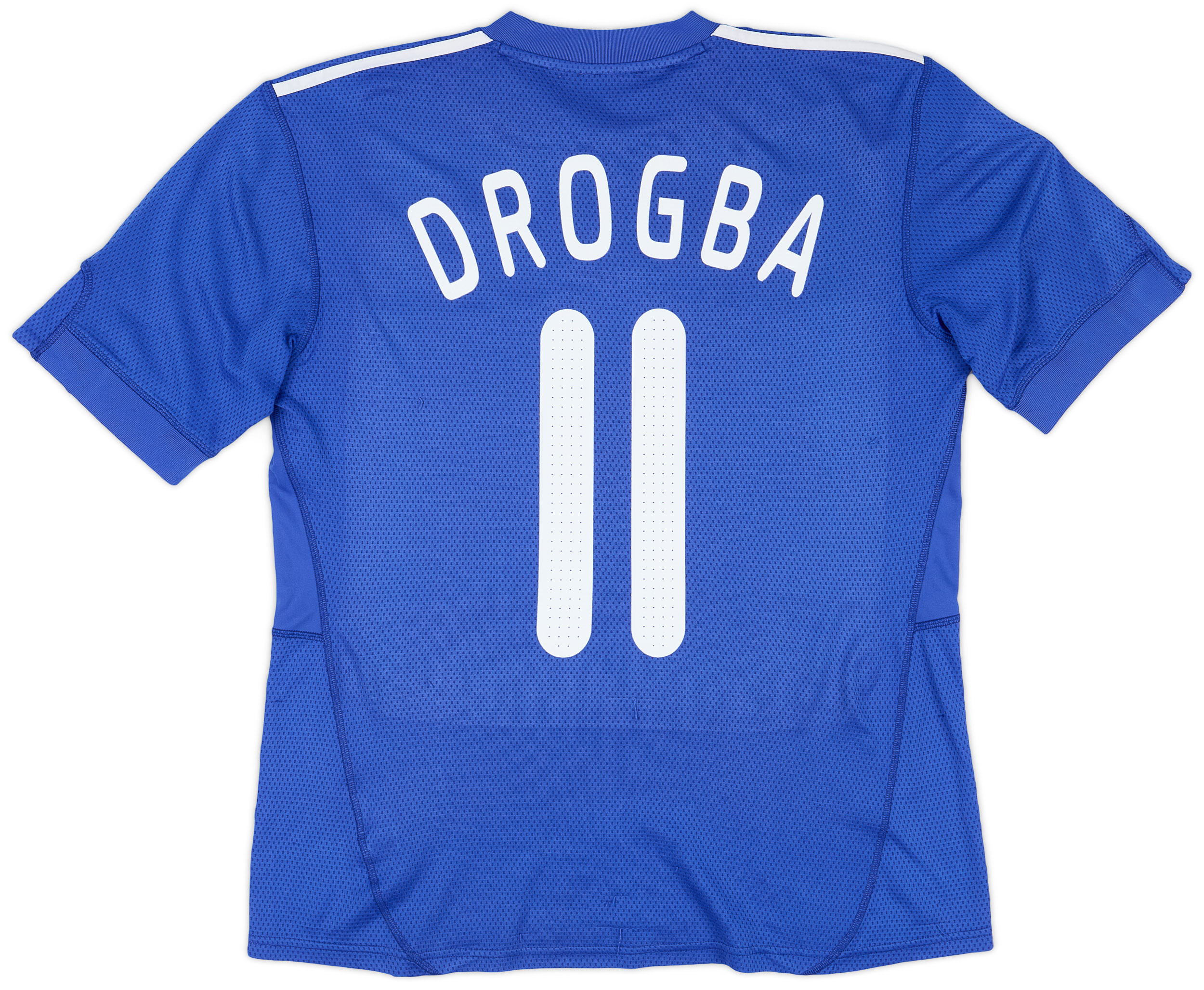 2009-10 Chelsea Home Shirt Drogba #11 - 8/10 - (L)