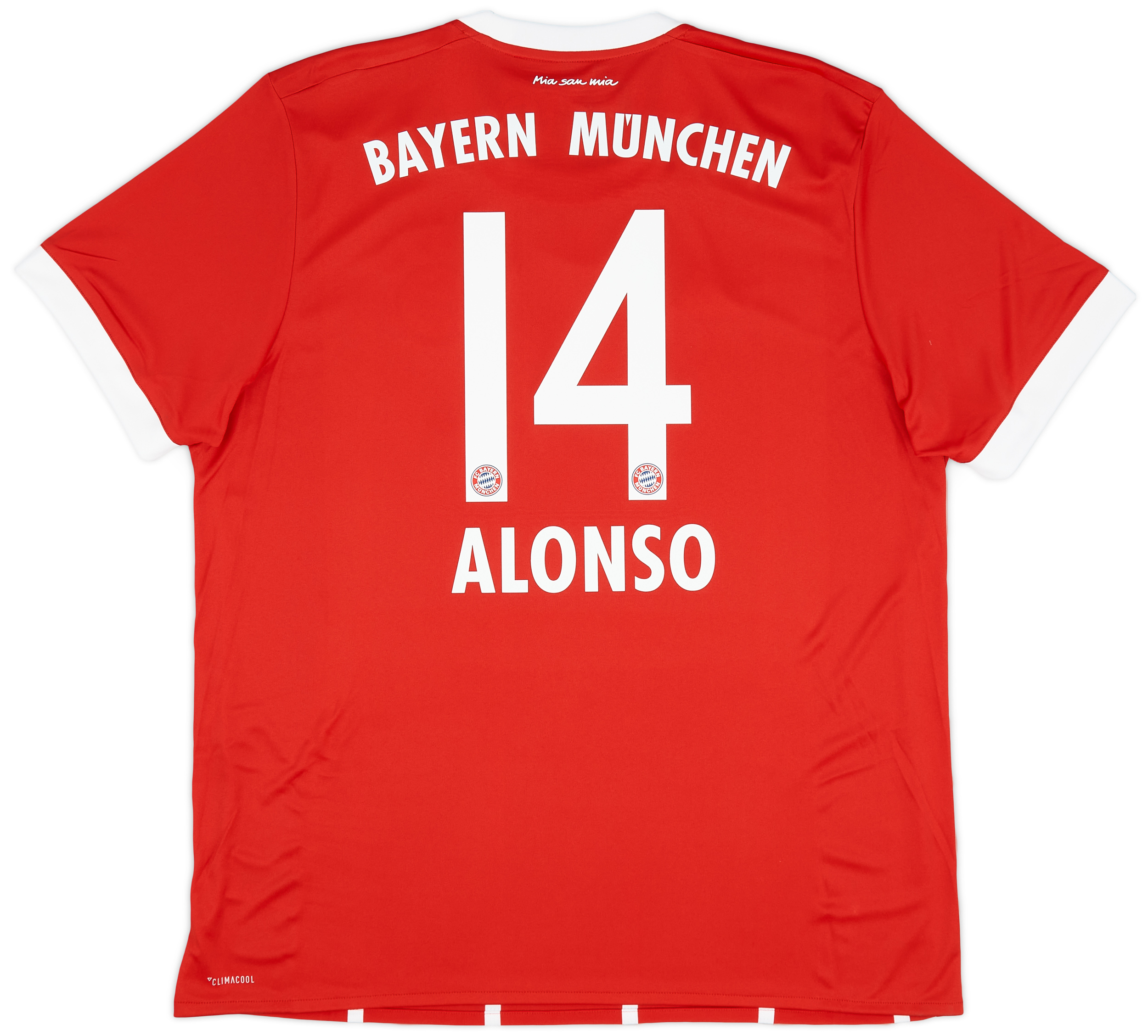 2017-18 Bayern Munich Home Shirt Alonso #14 (XL)