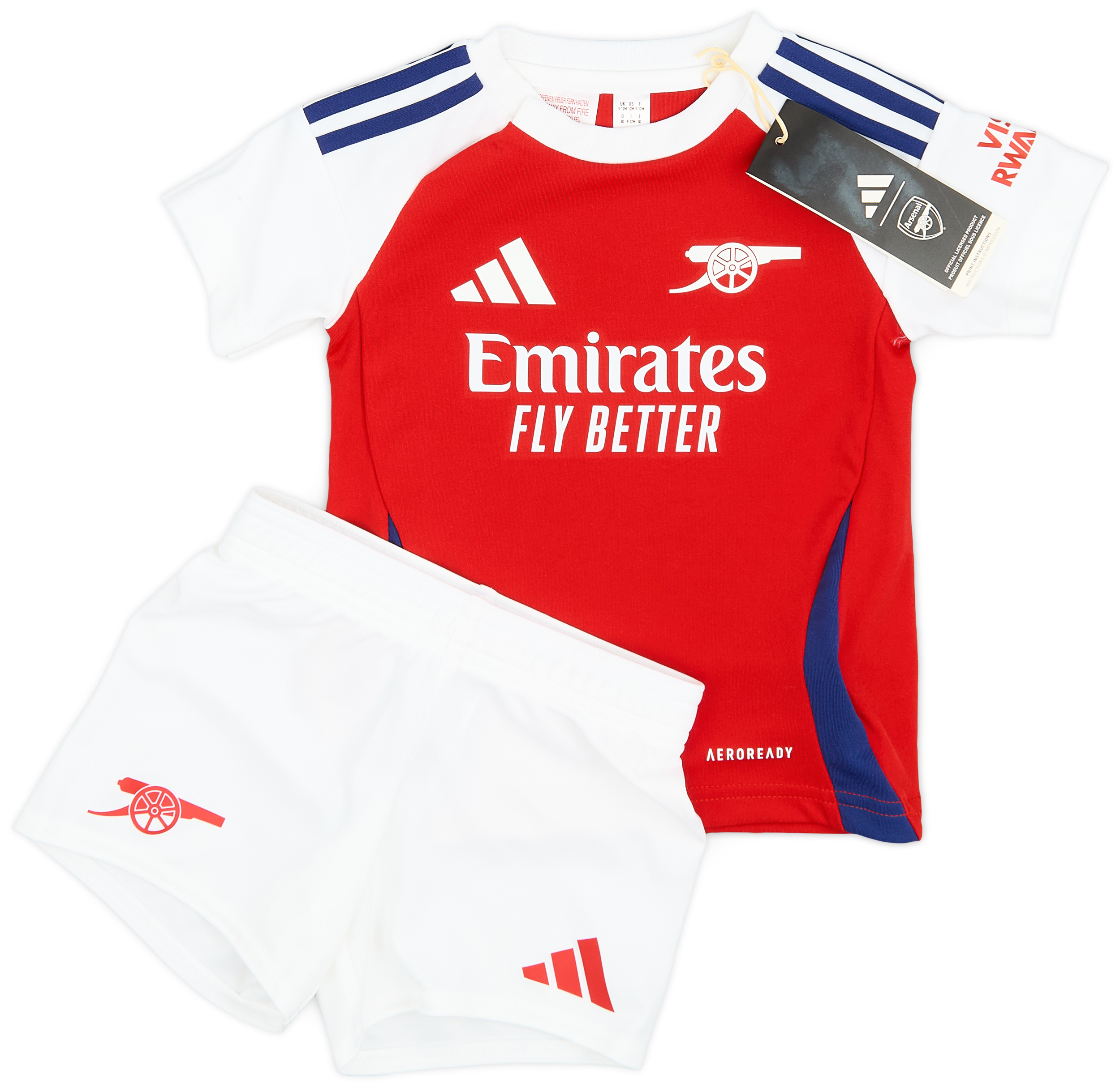2024-25 Arsenal Home Shirt & Shorts Kit (BABY)