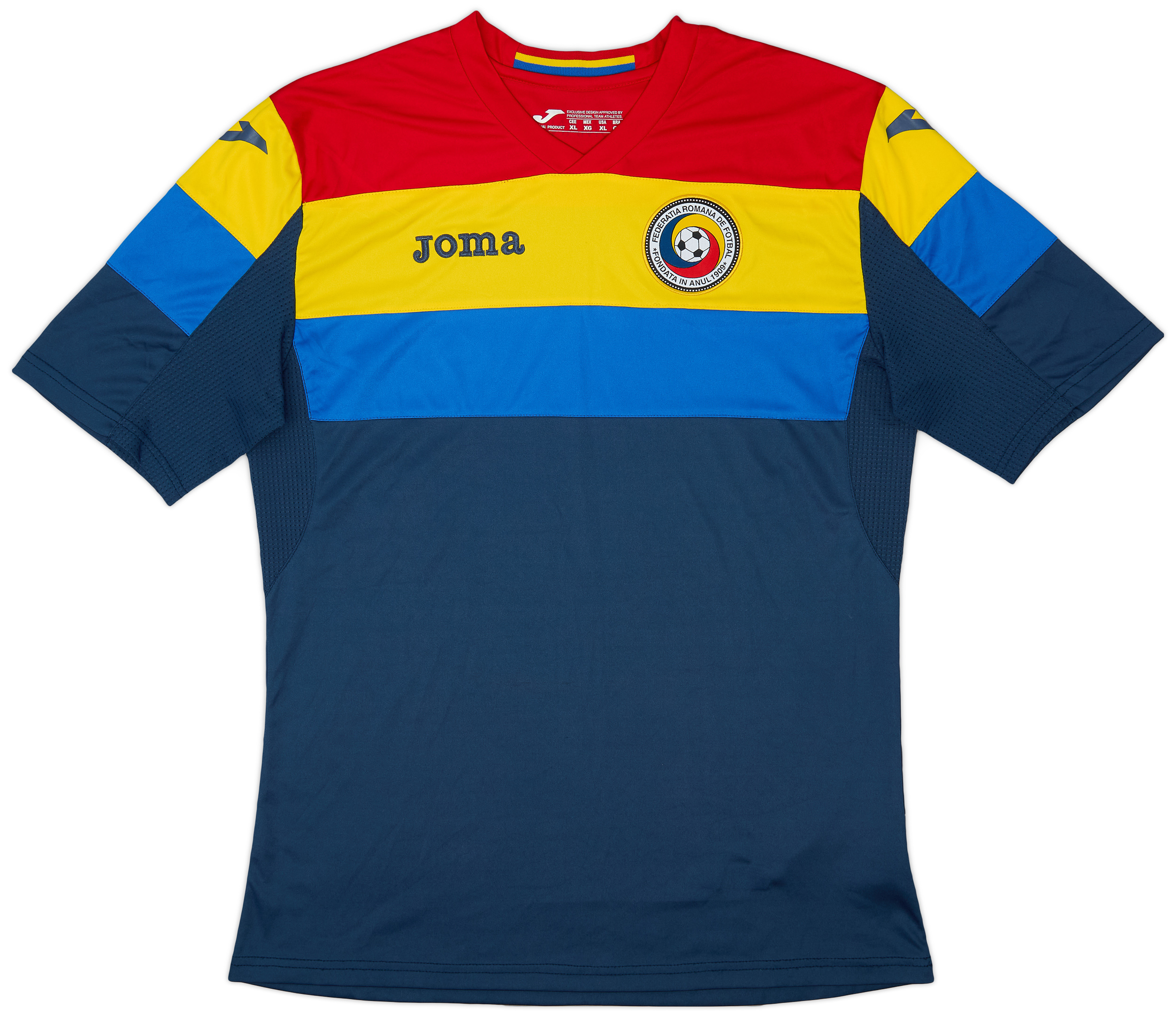 2016-17 Romania Joma Training Shirt - 9/10 - (XL)