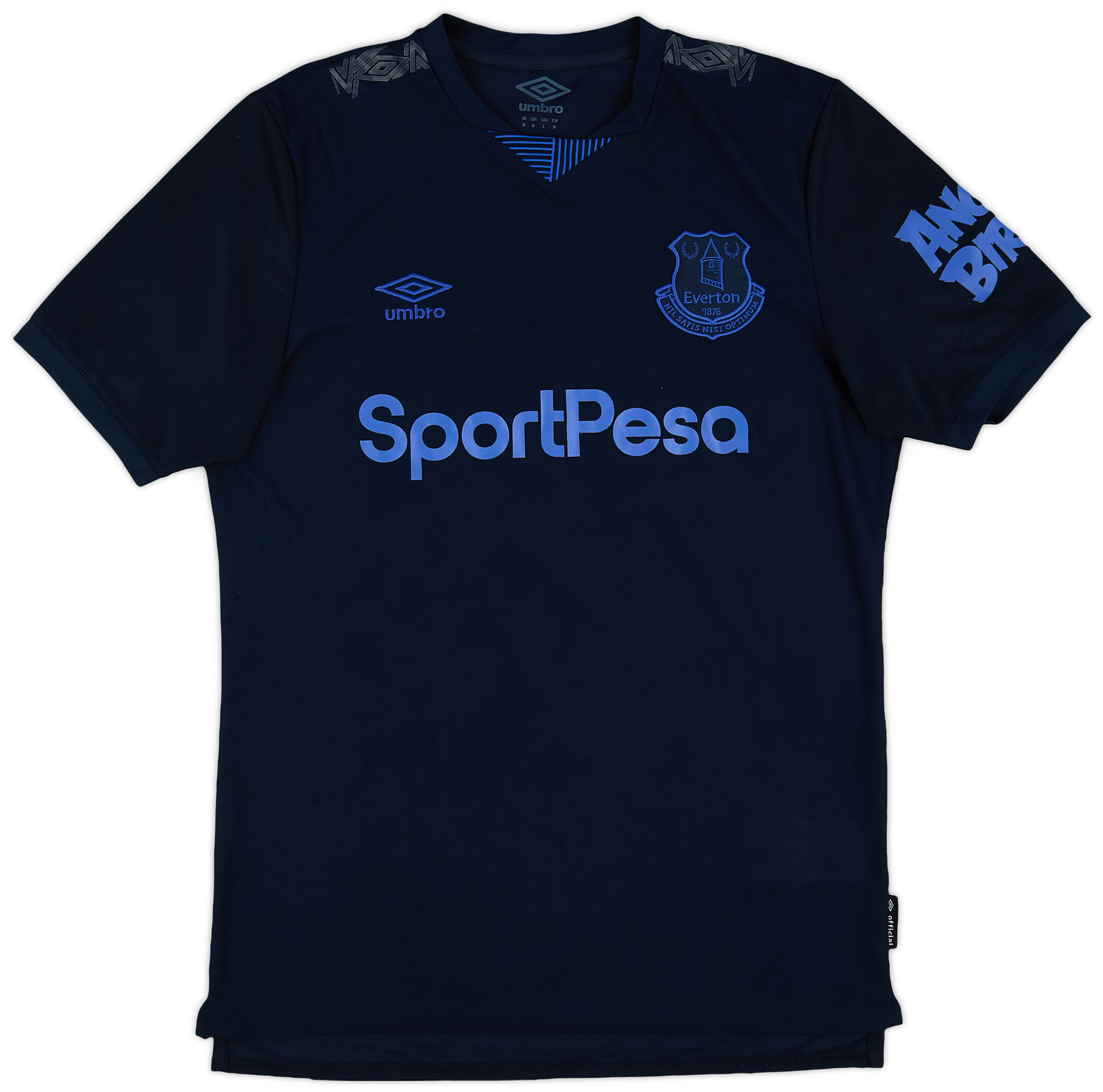 2019-20 Everton Third Shirt - 8/10 - (M)