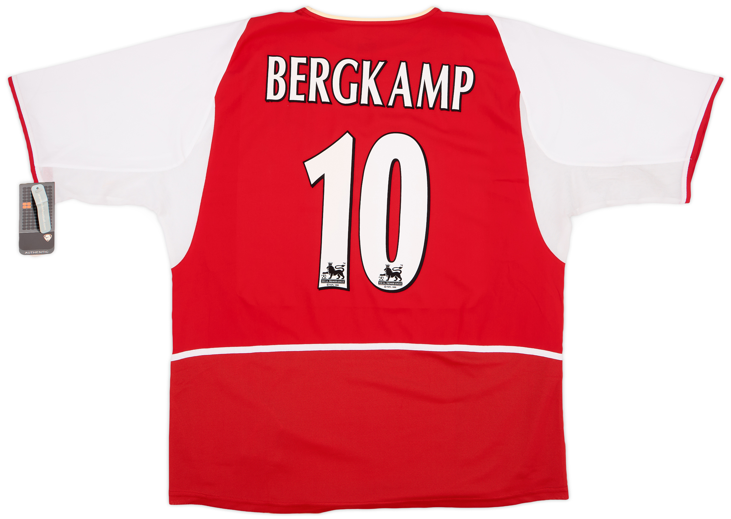 2002-04 Arsenal Home Shirt Bergkamp #10 (XL)