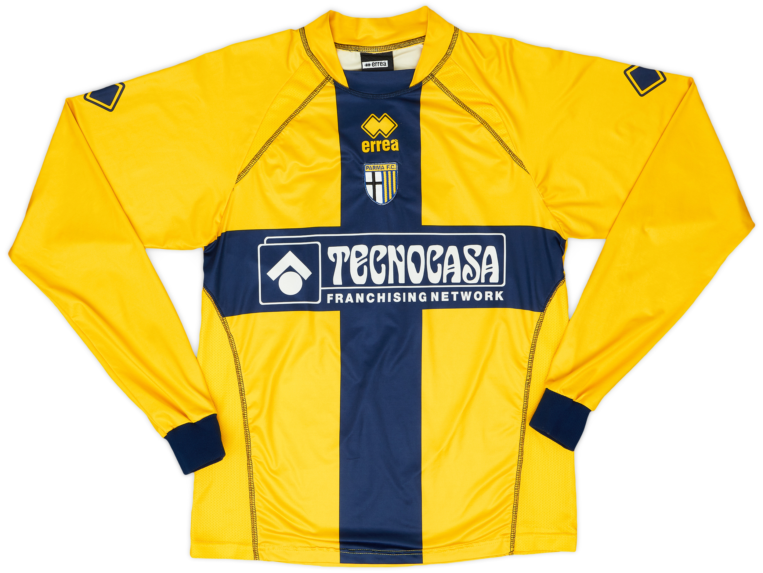 2005-06 Parma Away L/S Shirt #18 - 6/10 - (M)
