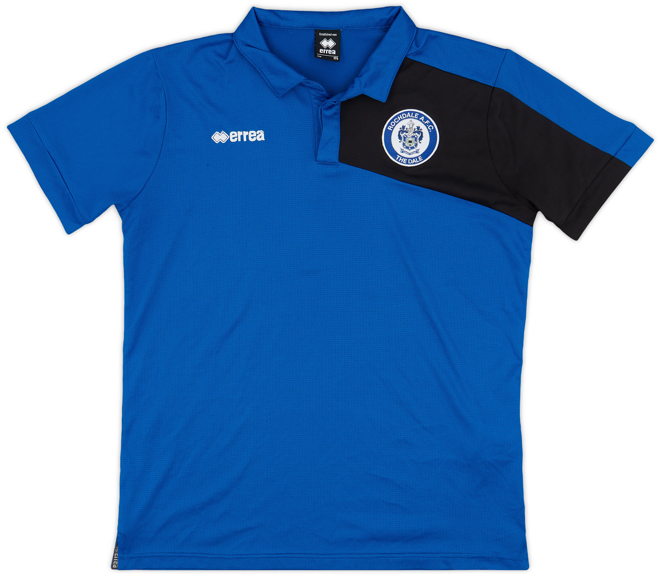 2017-18 Rochdale Errea Polo Shirt - 9/10 - (M)