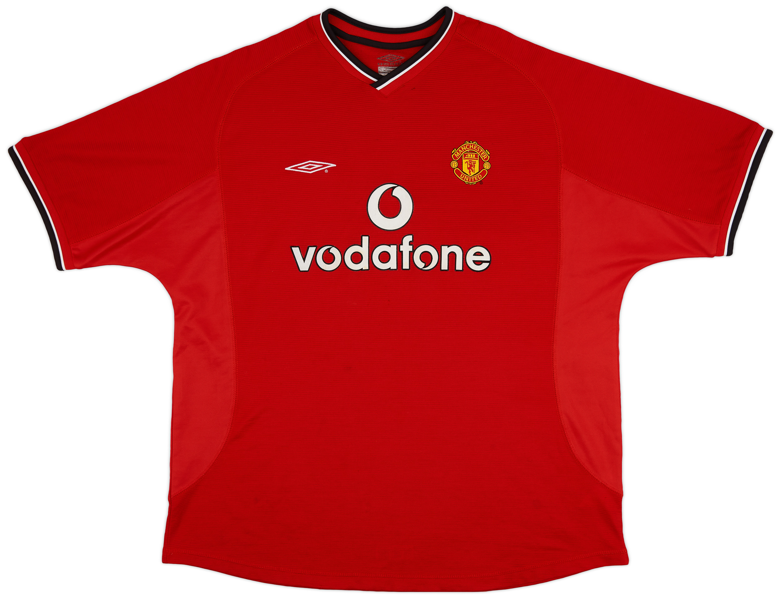 2000-02 Manchester United Home Shirt - 5/10 - (XXL)