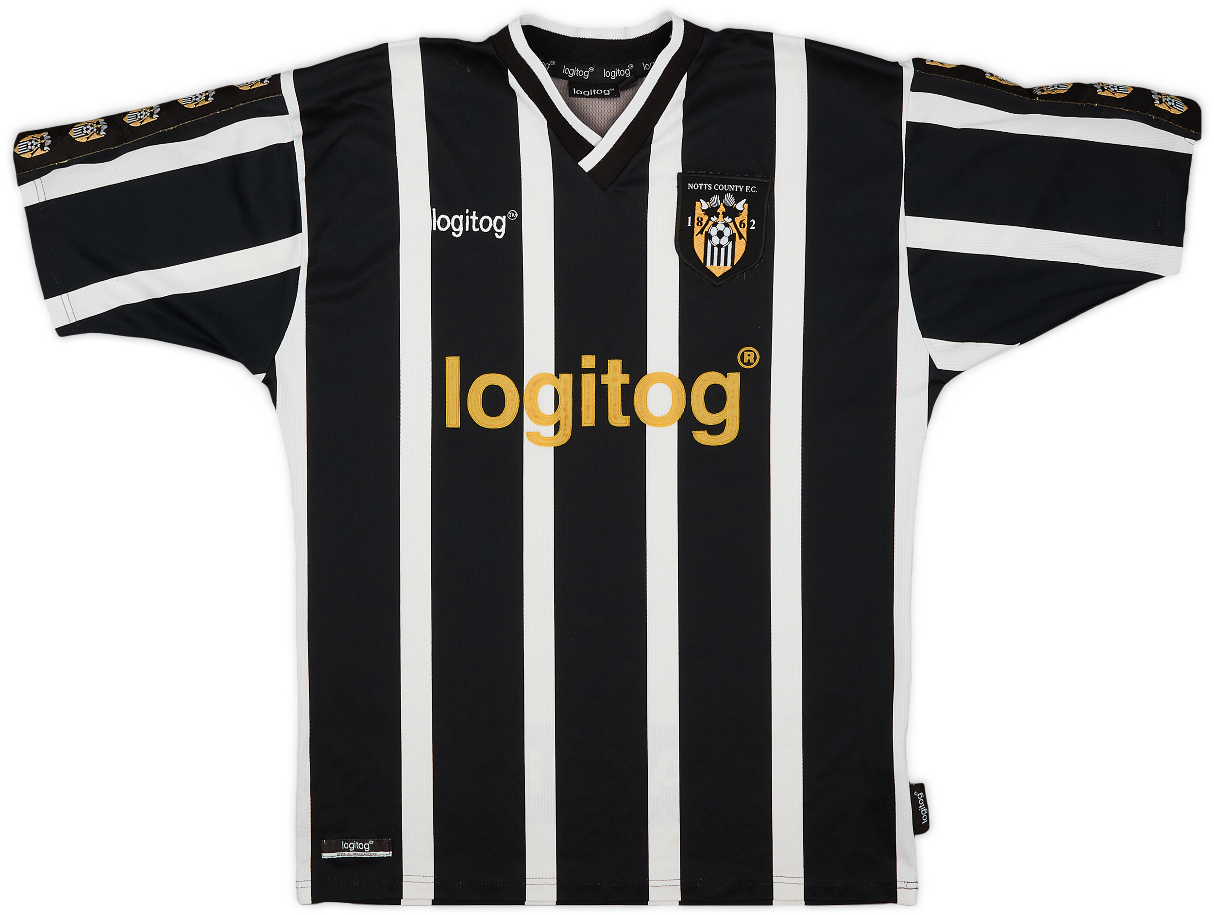 2001-02 Notts County Home Shirt - 7/10 - (XL.Boys)