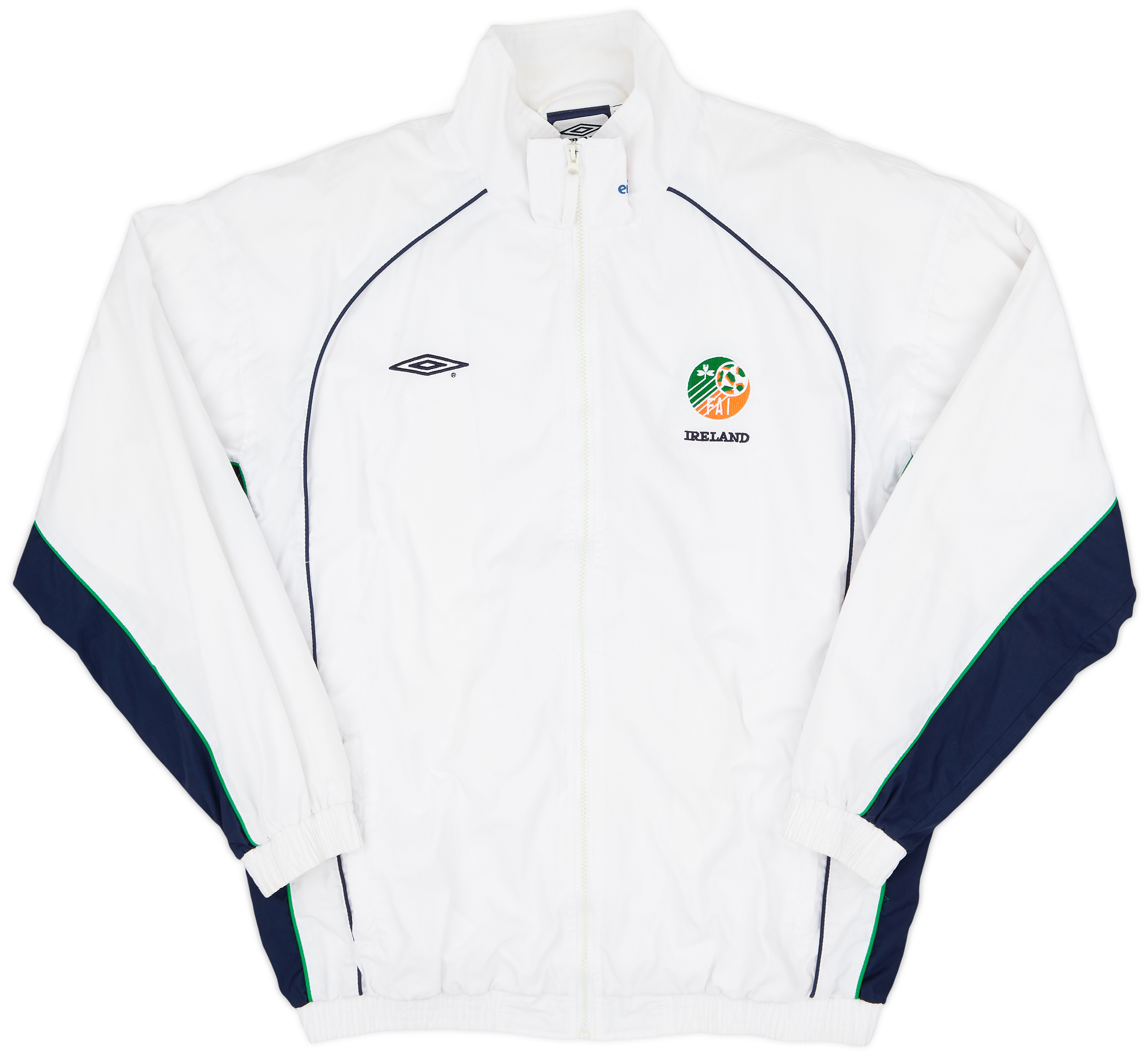 2002-03 Ireland Umbro Track Jacket - 8/10 - (XL)