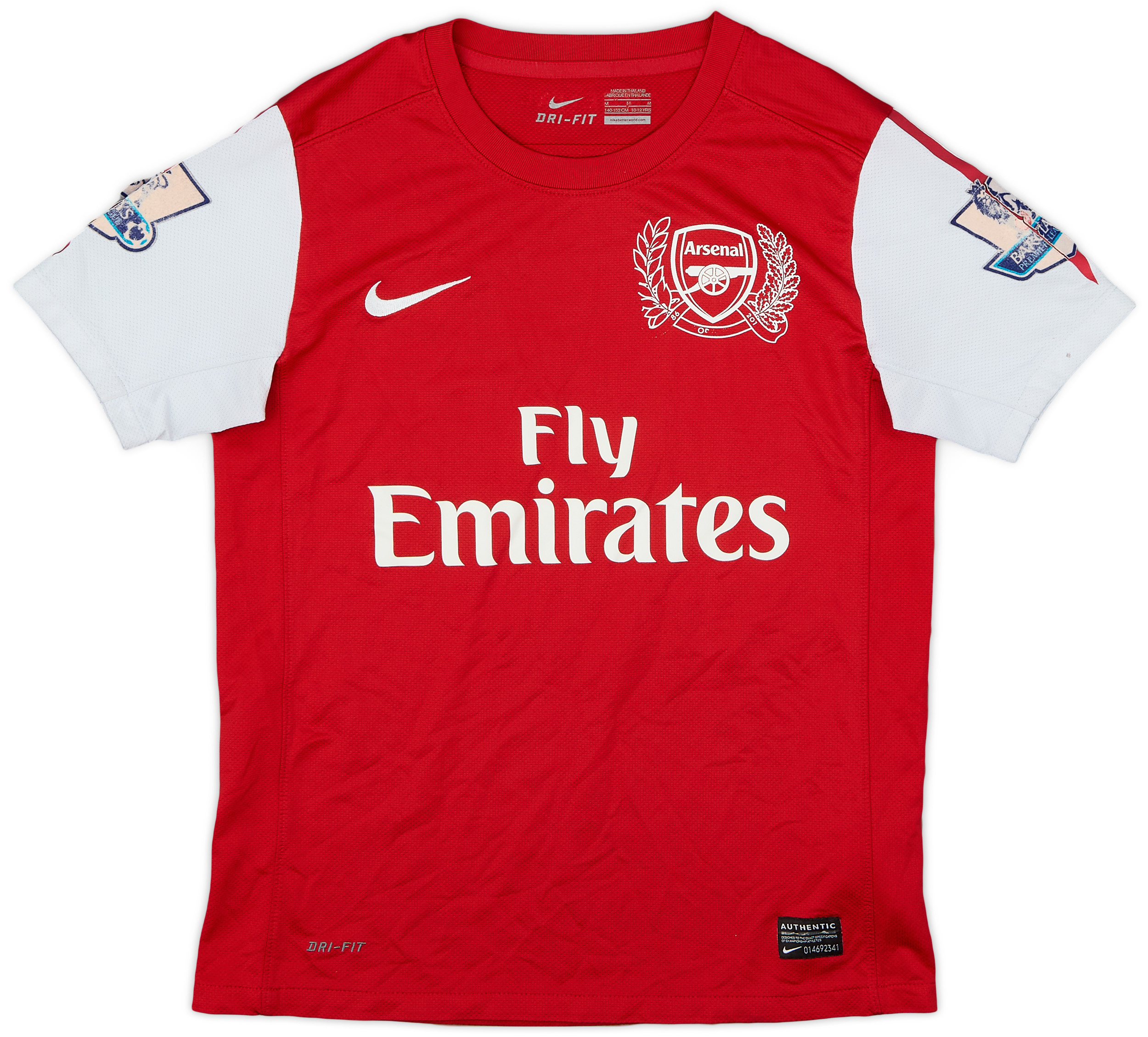 2011-12 Arsenal Home Shirt - 4/10 - (M.Boys)