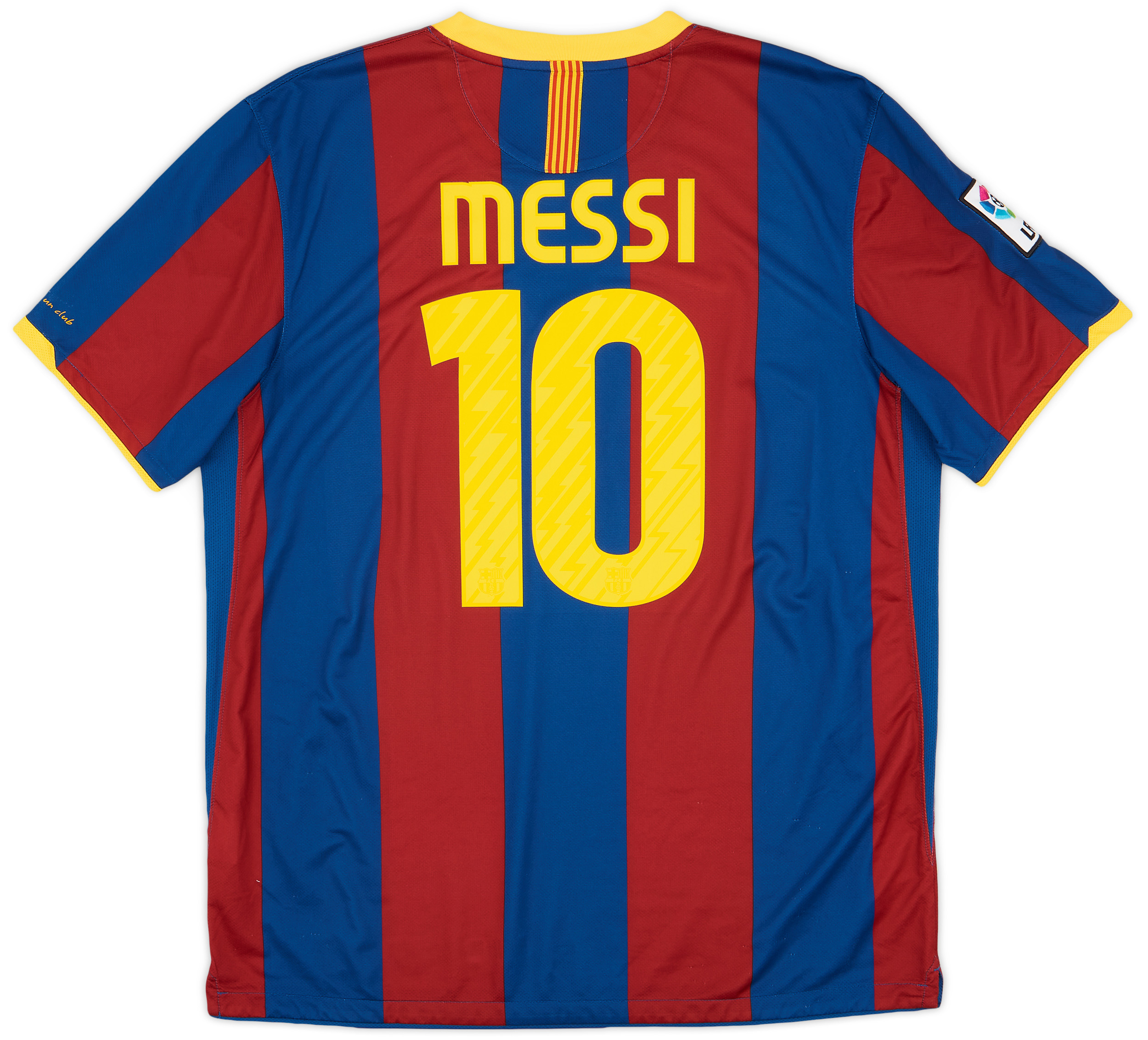 2010-11 Barcelona Home Shirt Messi #10 - 8/10 - (XL)