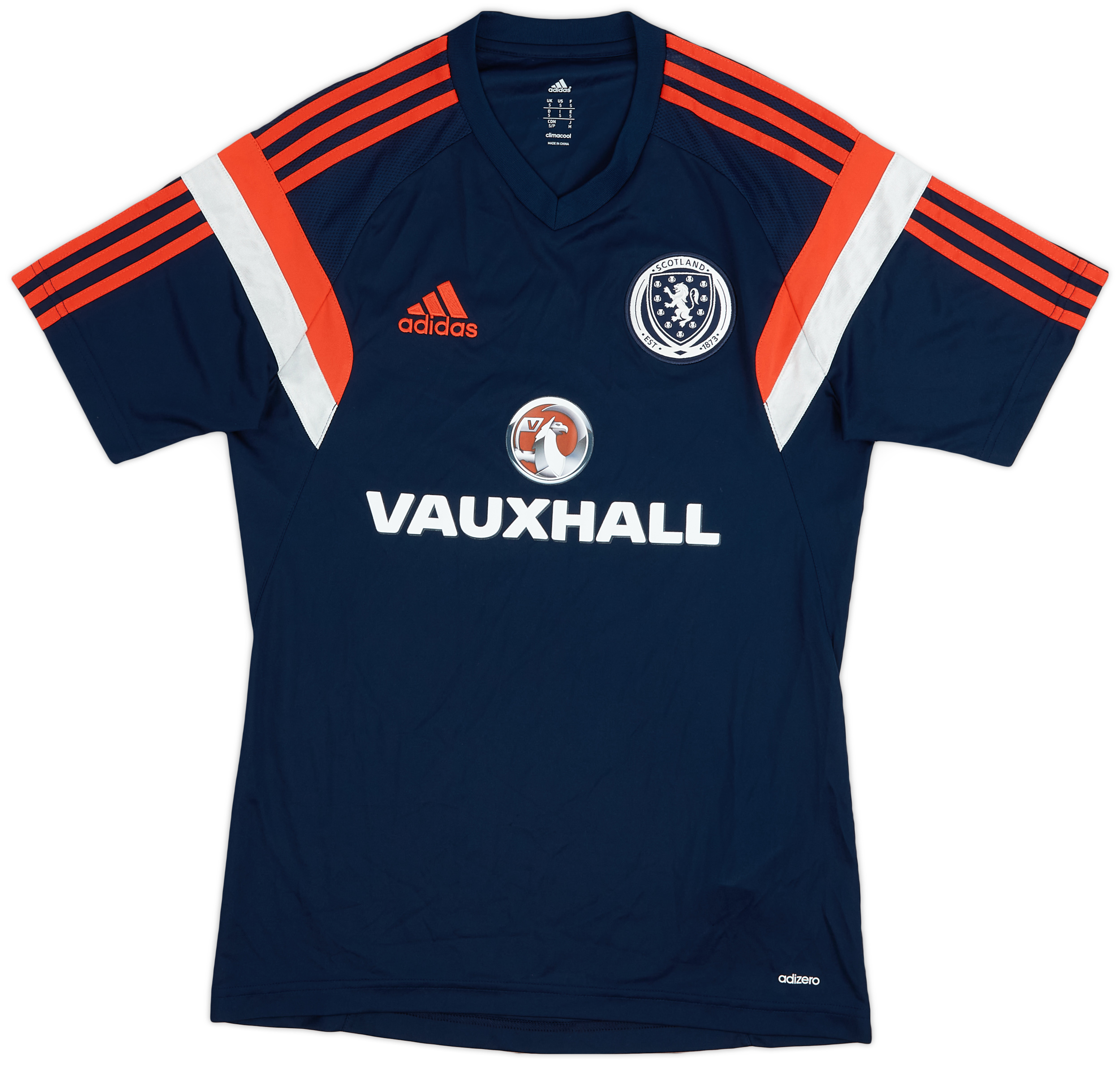 2013-14 Scotland adidas Training Shirt - 9/10 - (S)