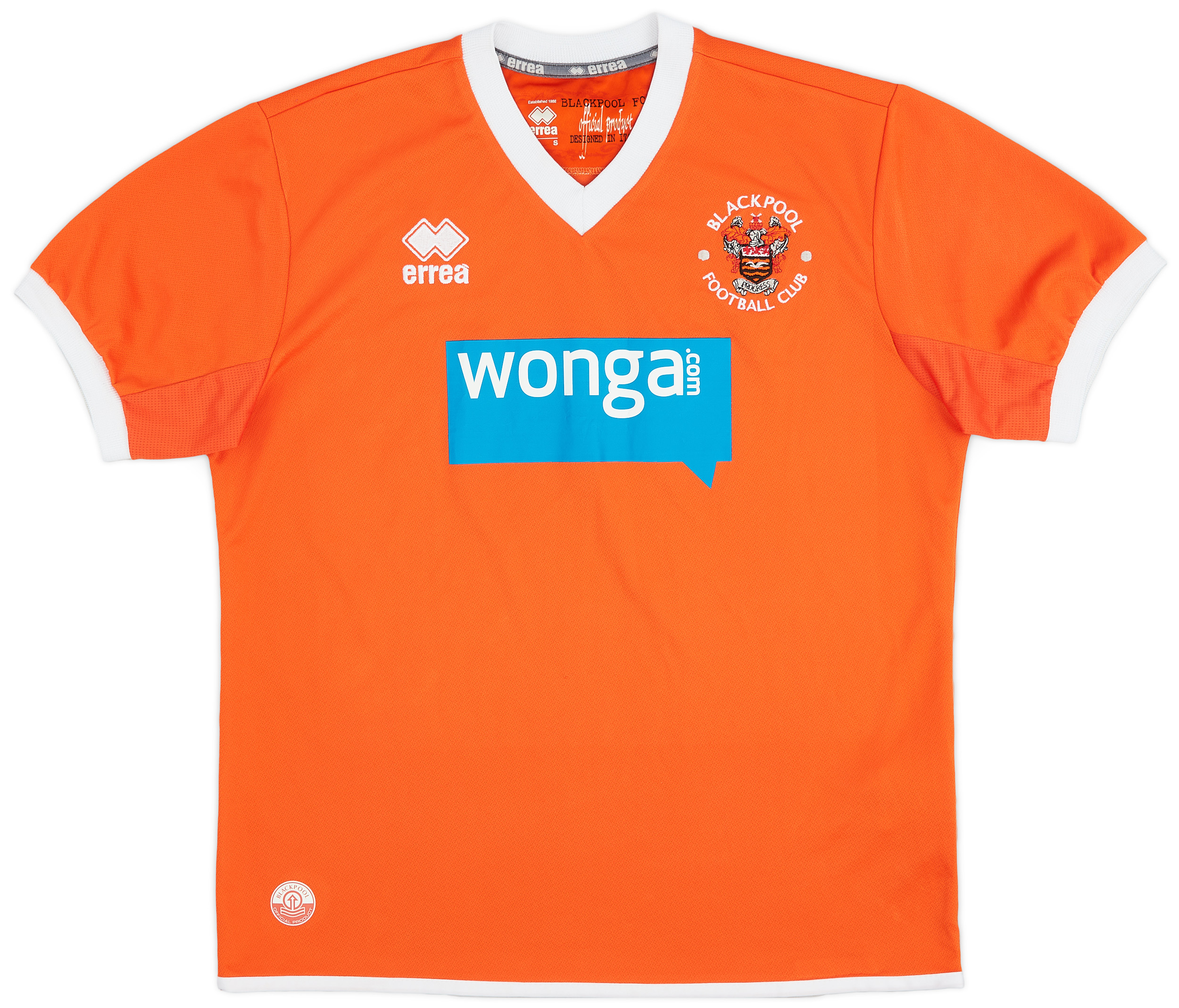 2013-15 Blackpool Home Shirt - 8/10 - (S)